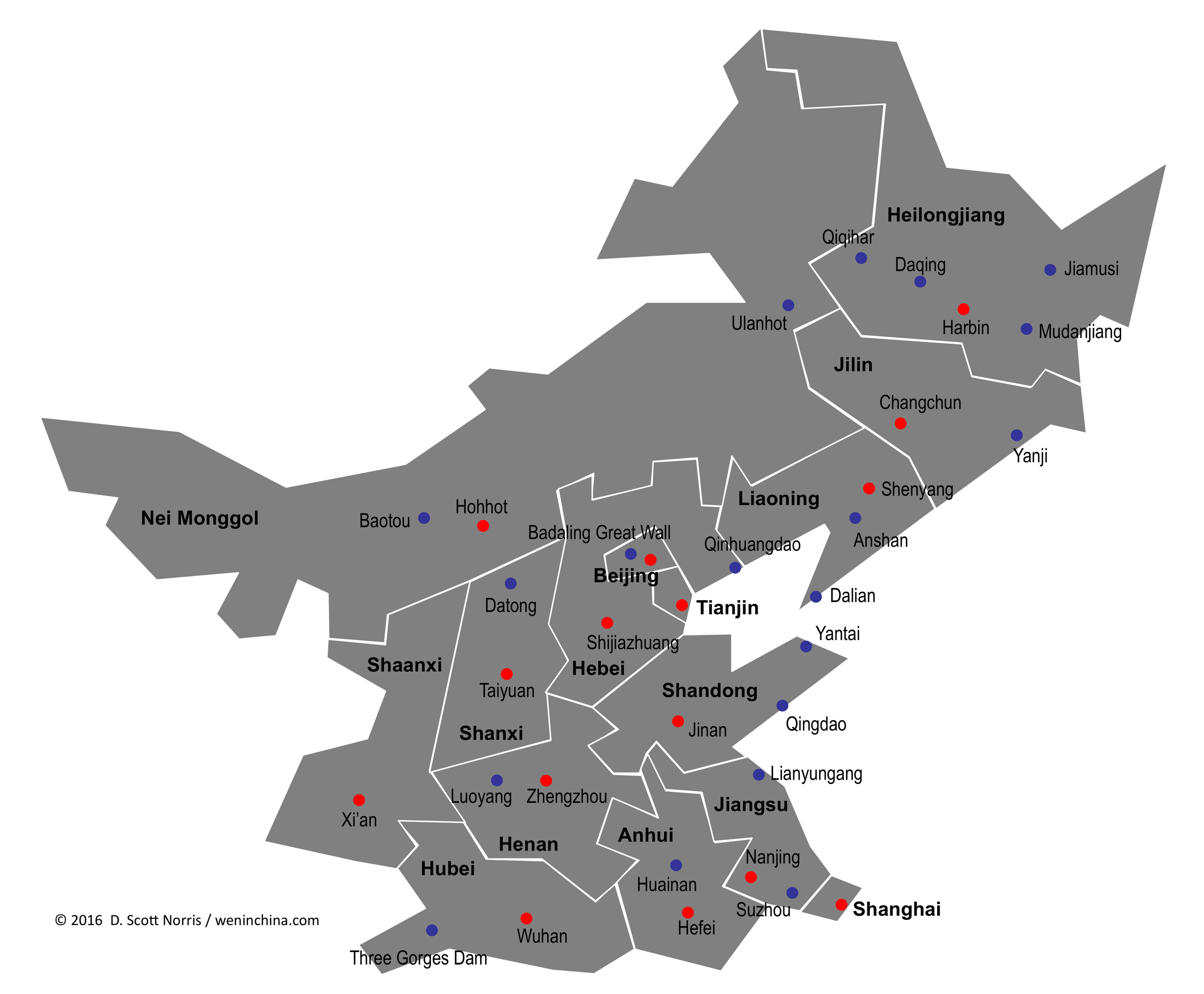 travel — Map Downloads — weninchina