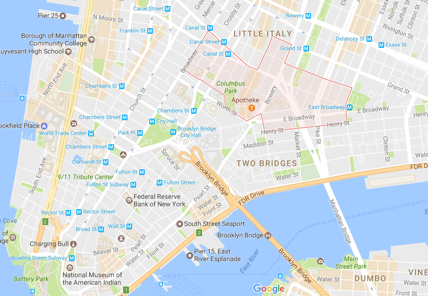 Manhattan — Chinatowns and Asian Districts — weninchina