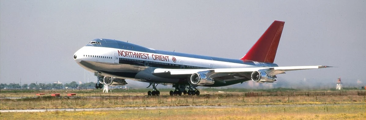 Northwest Orient Airlines’ 747 inaugural service - 1970 — weninchina