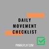 Checklist for Daily Movement