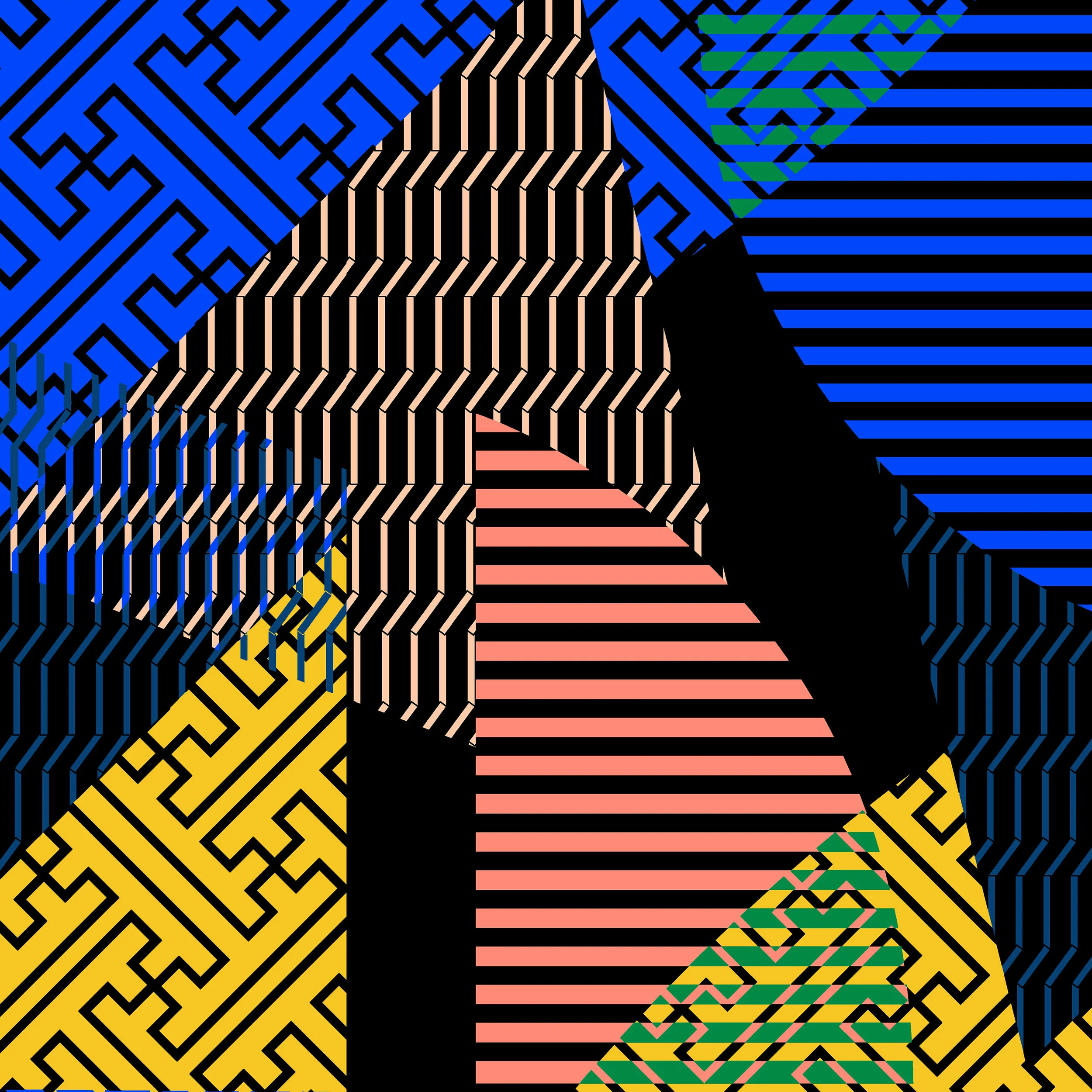 1980 Print -cotton by the metre — Amelia Graham London