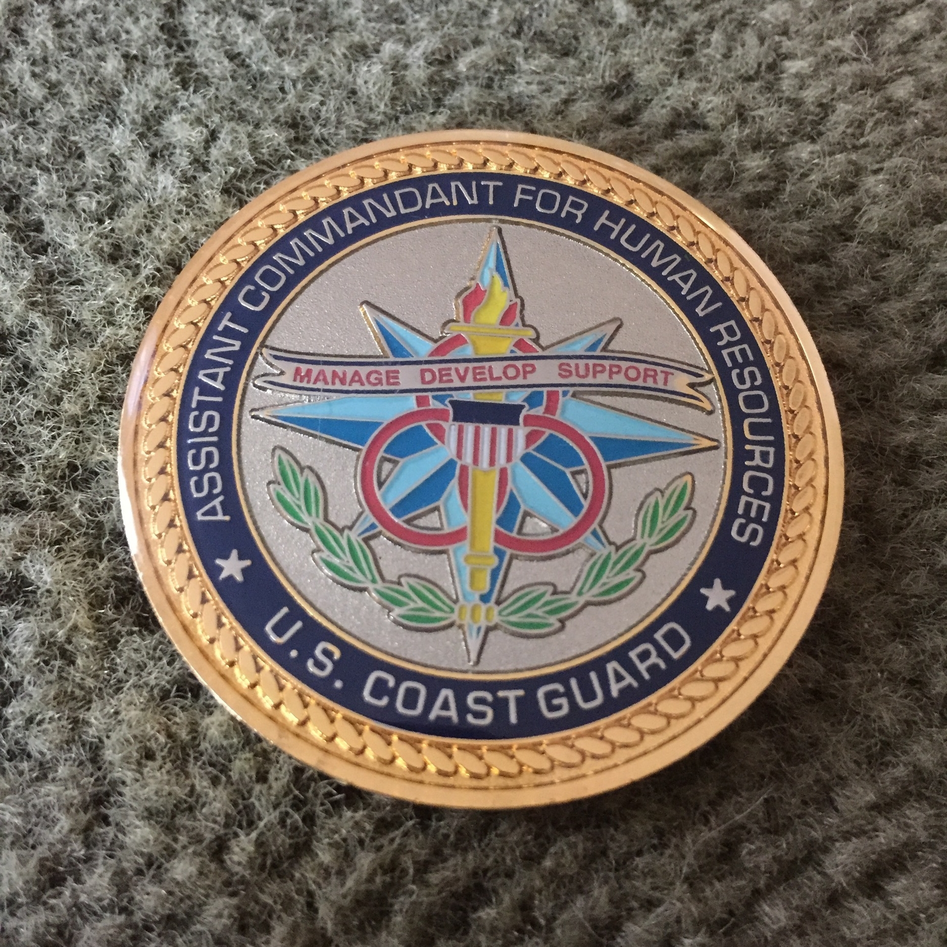 Rear Admirals Upper Half — U.S. Coast Guard Challenge & Command Coins
