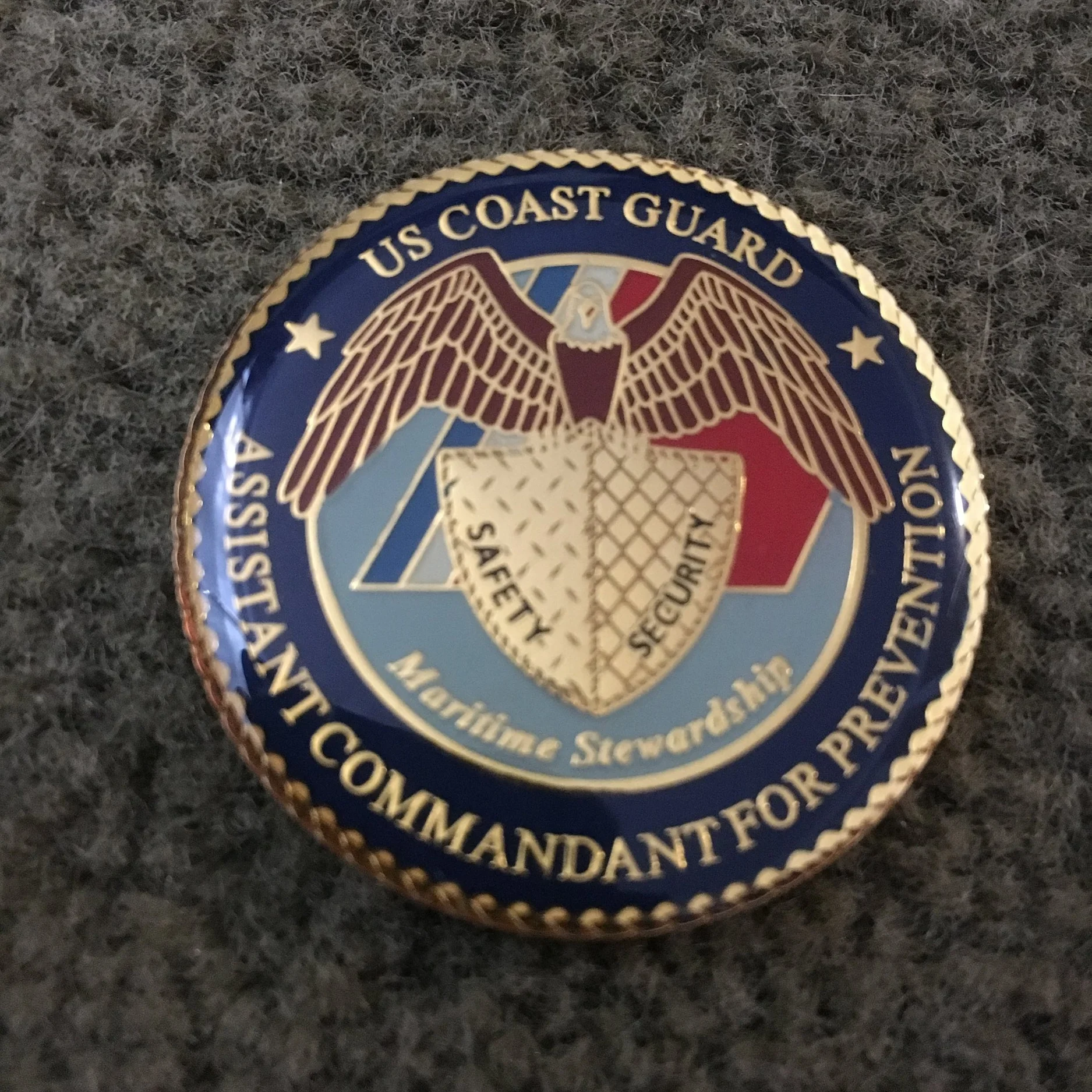 Rear Admirals Upper Half — U.S. Coast Guard Challenge & Command Coins