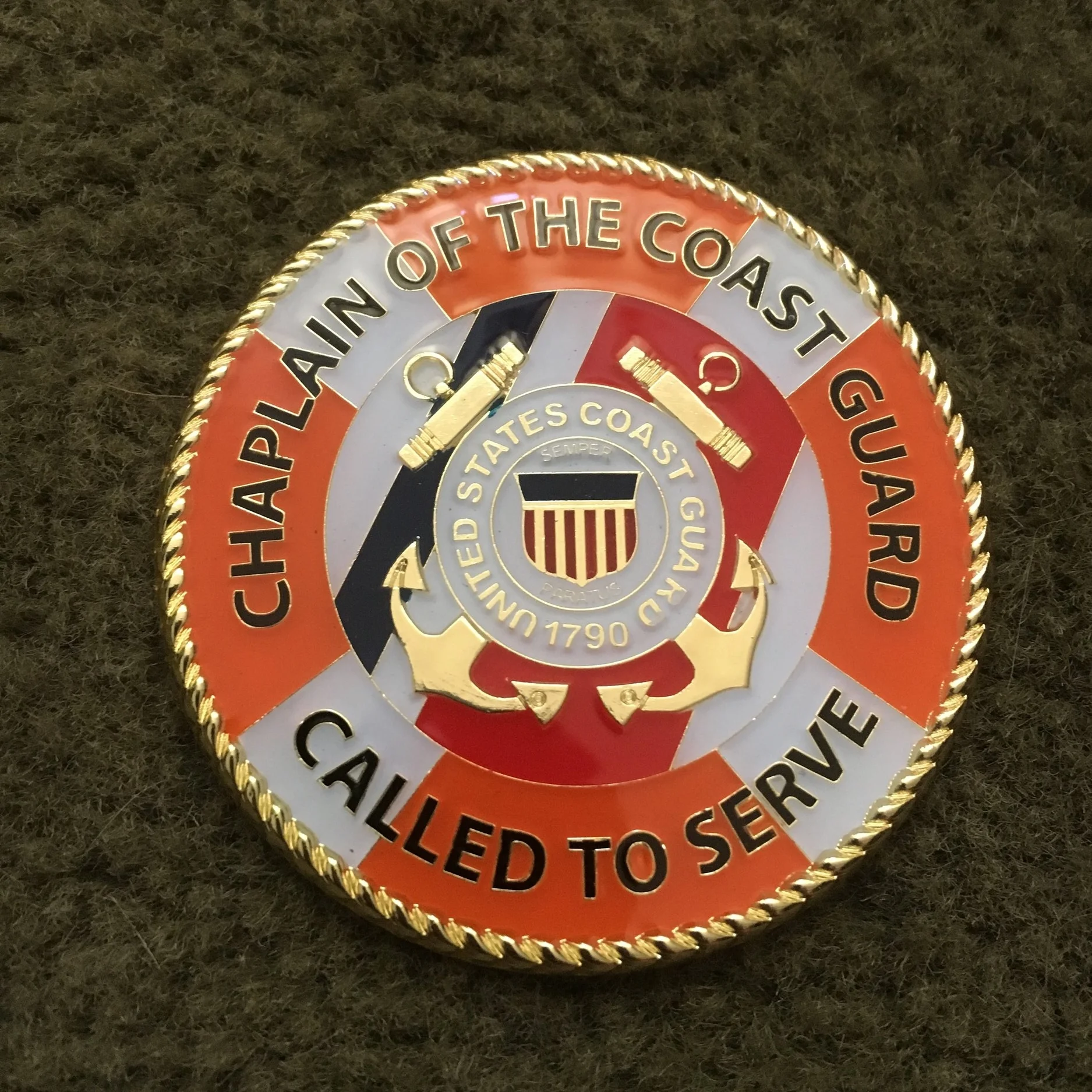 Rear Admirals Lower Half — U.S. Coast Guard Challenge & Command Coins