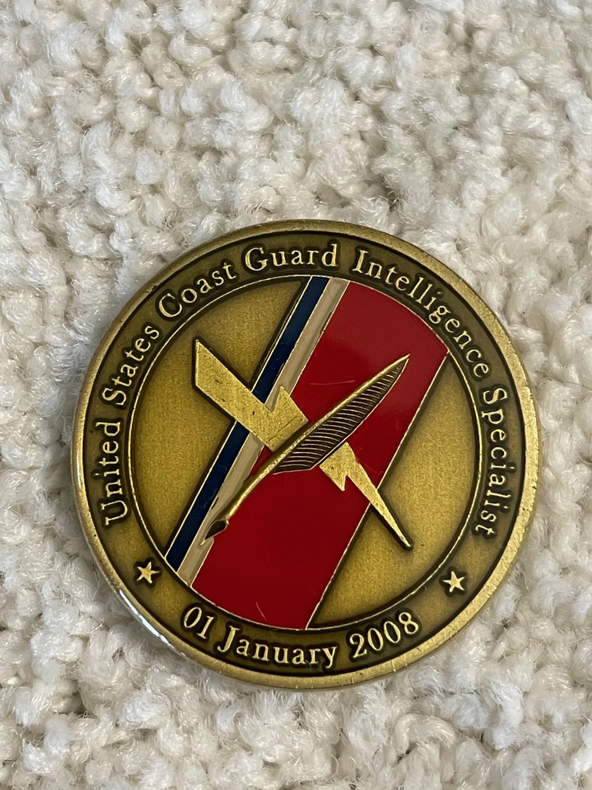Rating Force Master Chiefs — U.S. Coast Guard Challenge Coins