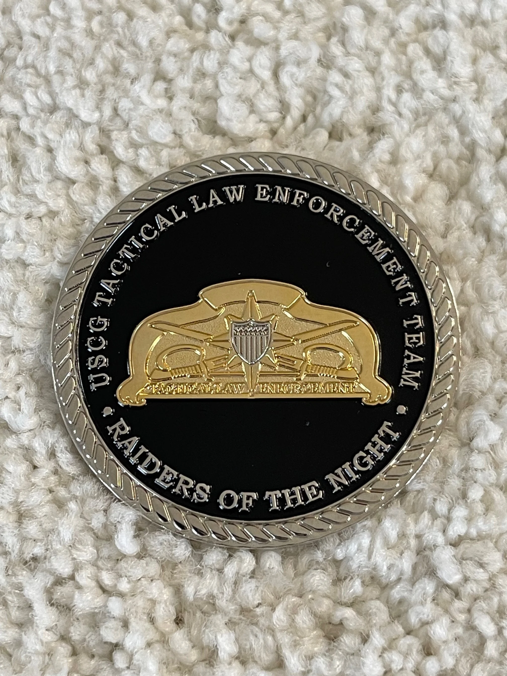 Tactical Law Enforcement Team — U.S. Coast Guard Challenge Coins