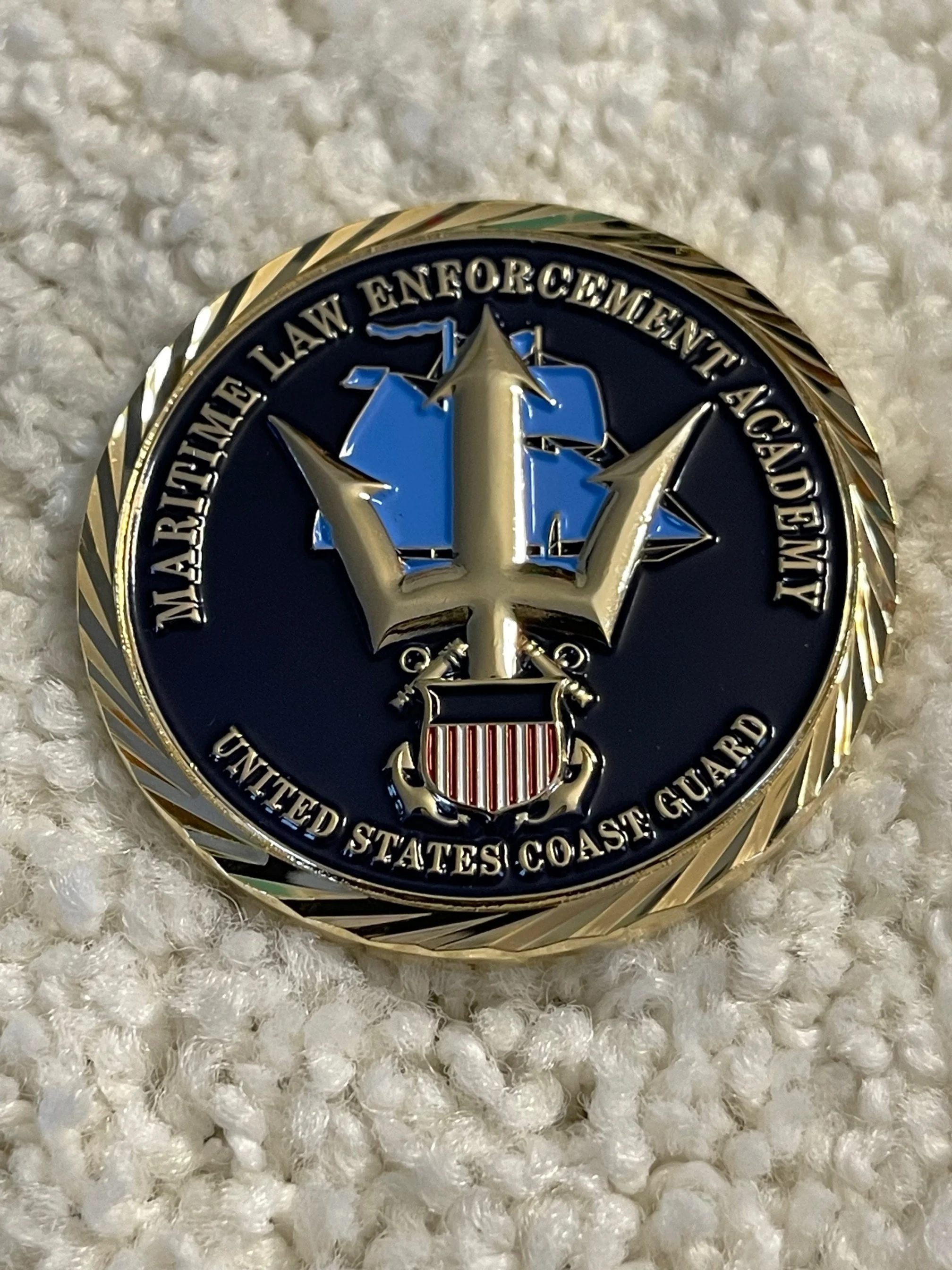 Maritime Law Enforcement — U.S. Coast Guard Challenge Coins