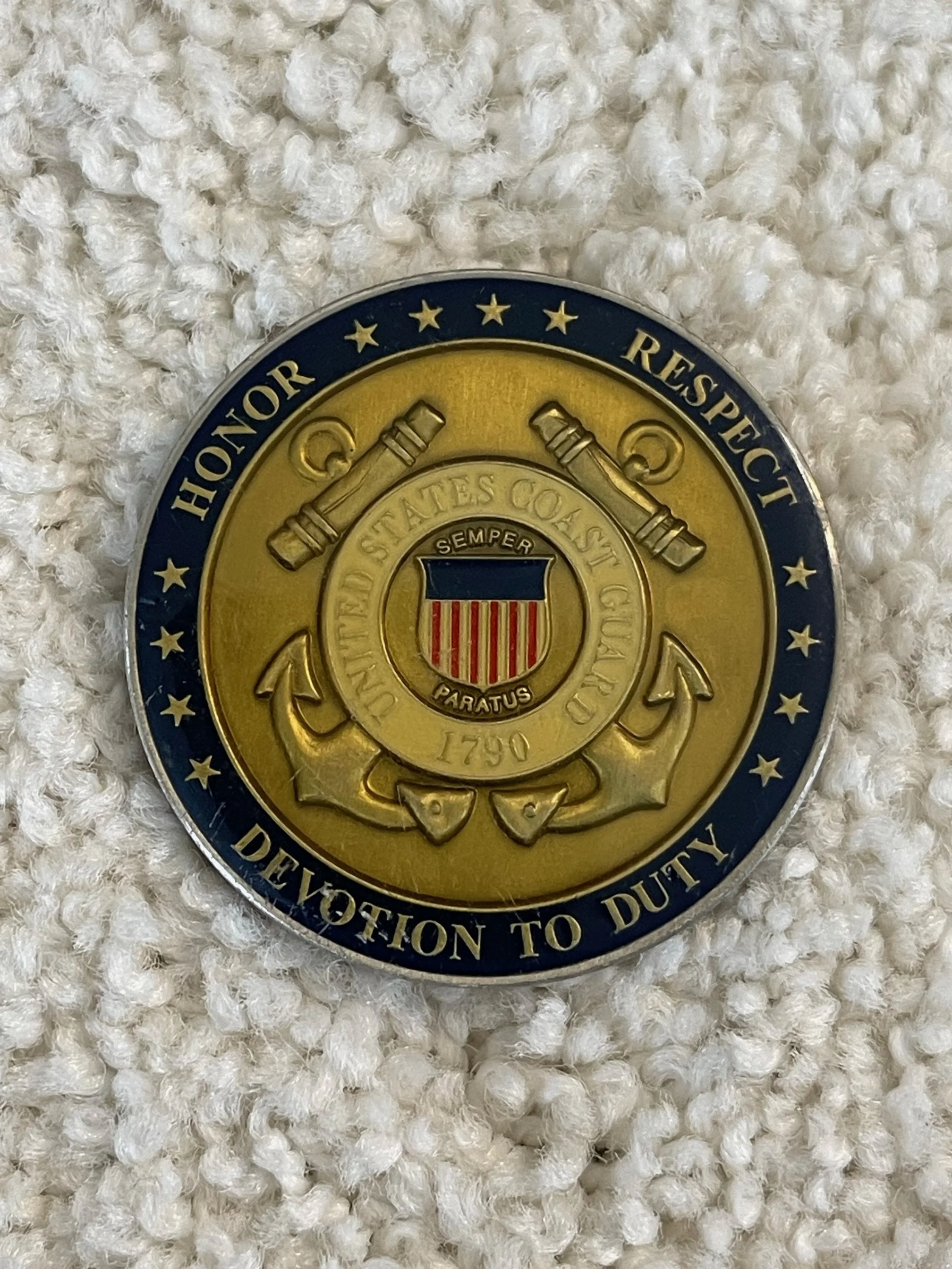 Maritime Law Enforcement — U.S. Coast Guard Challenge Coins