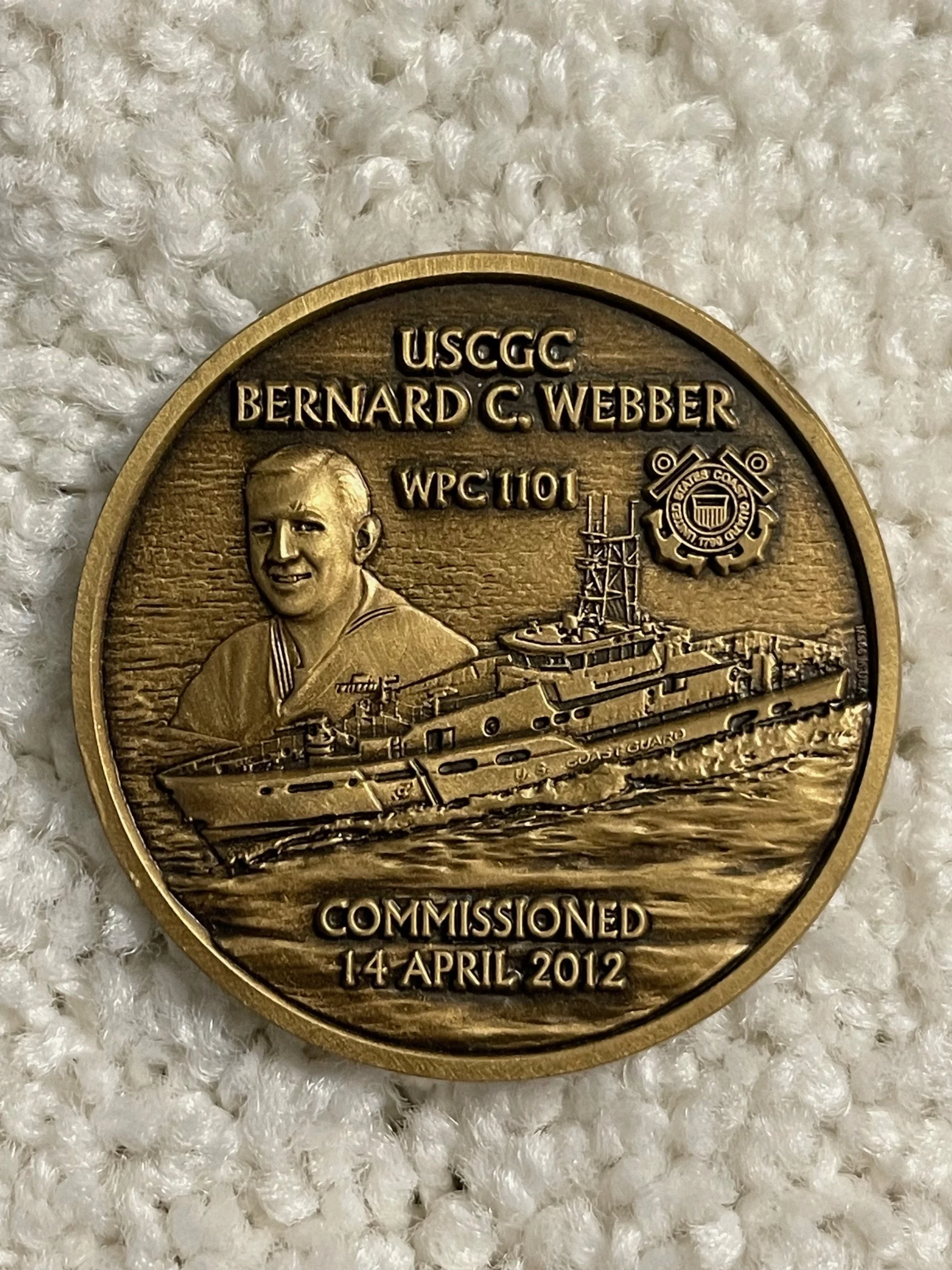 154' Sentinel-class Cutters — U.S. Coast Guard Challenge Coins