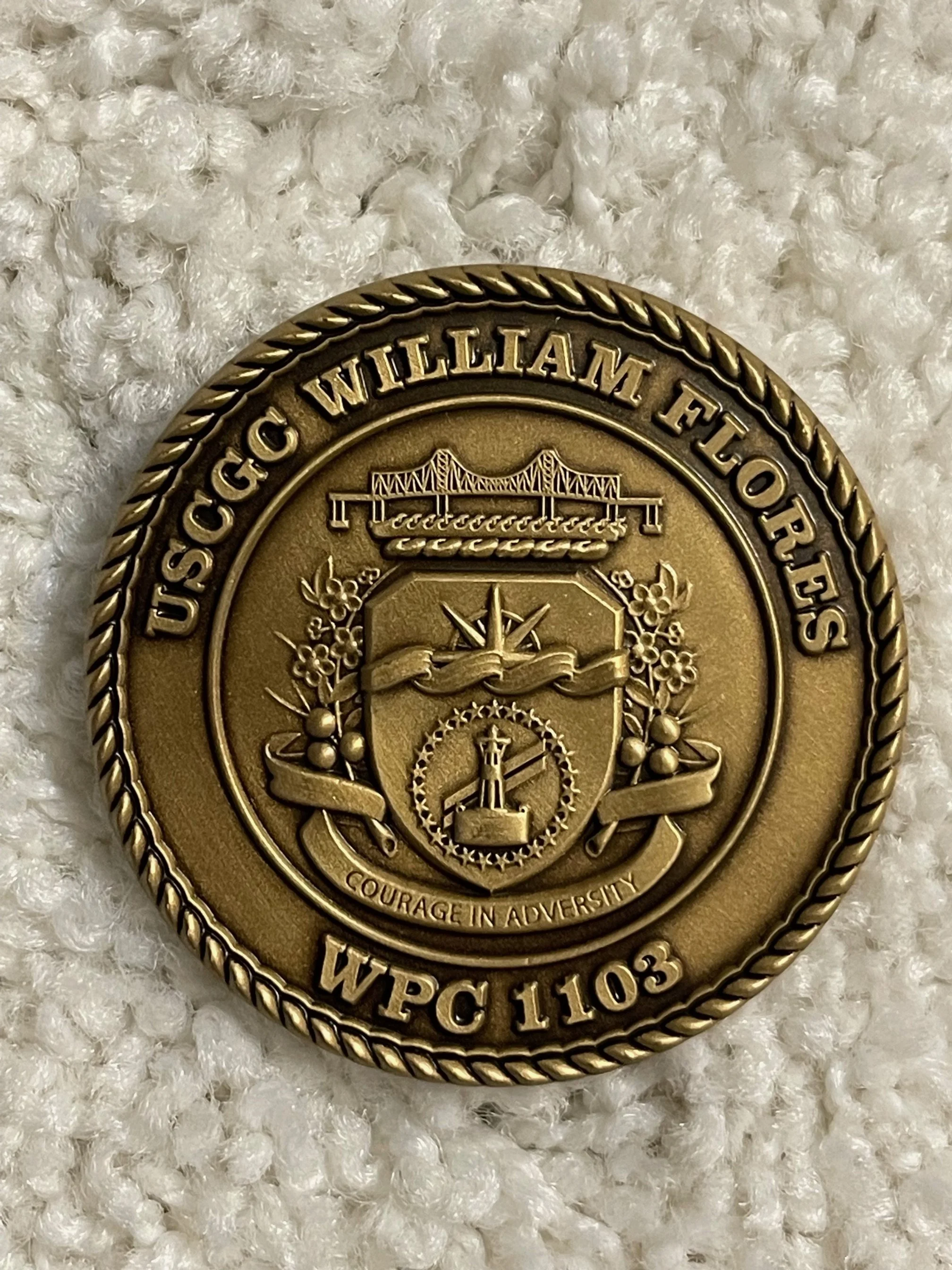 154' Sentinel-class Cutters — U.S. Coast Guard Challenge Coins