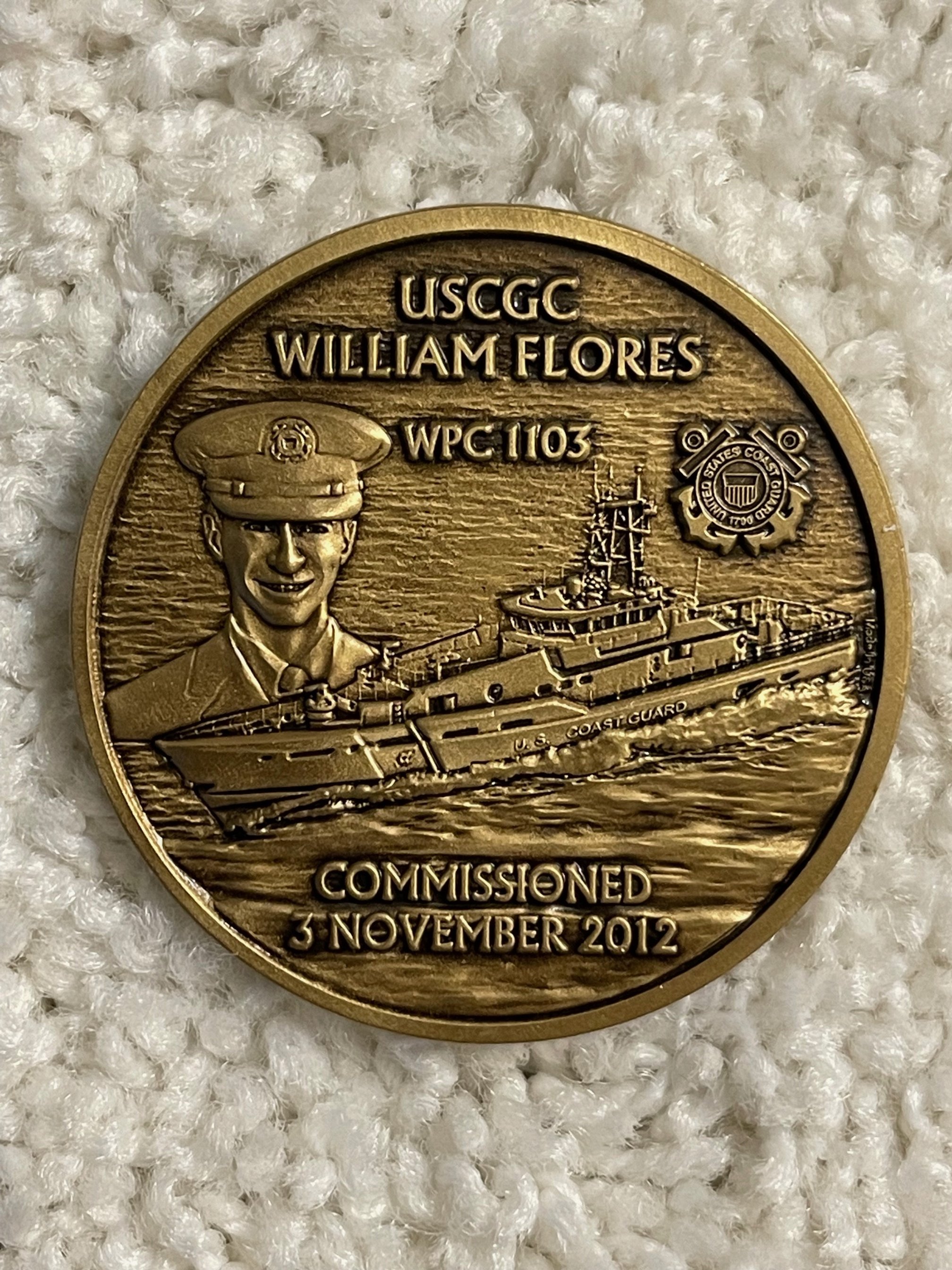 154' Sentinel-class Cutters — U.S. Coast Guard Challenge Coins