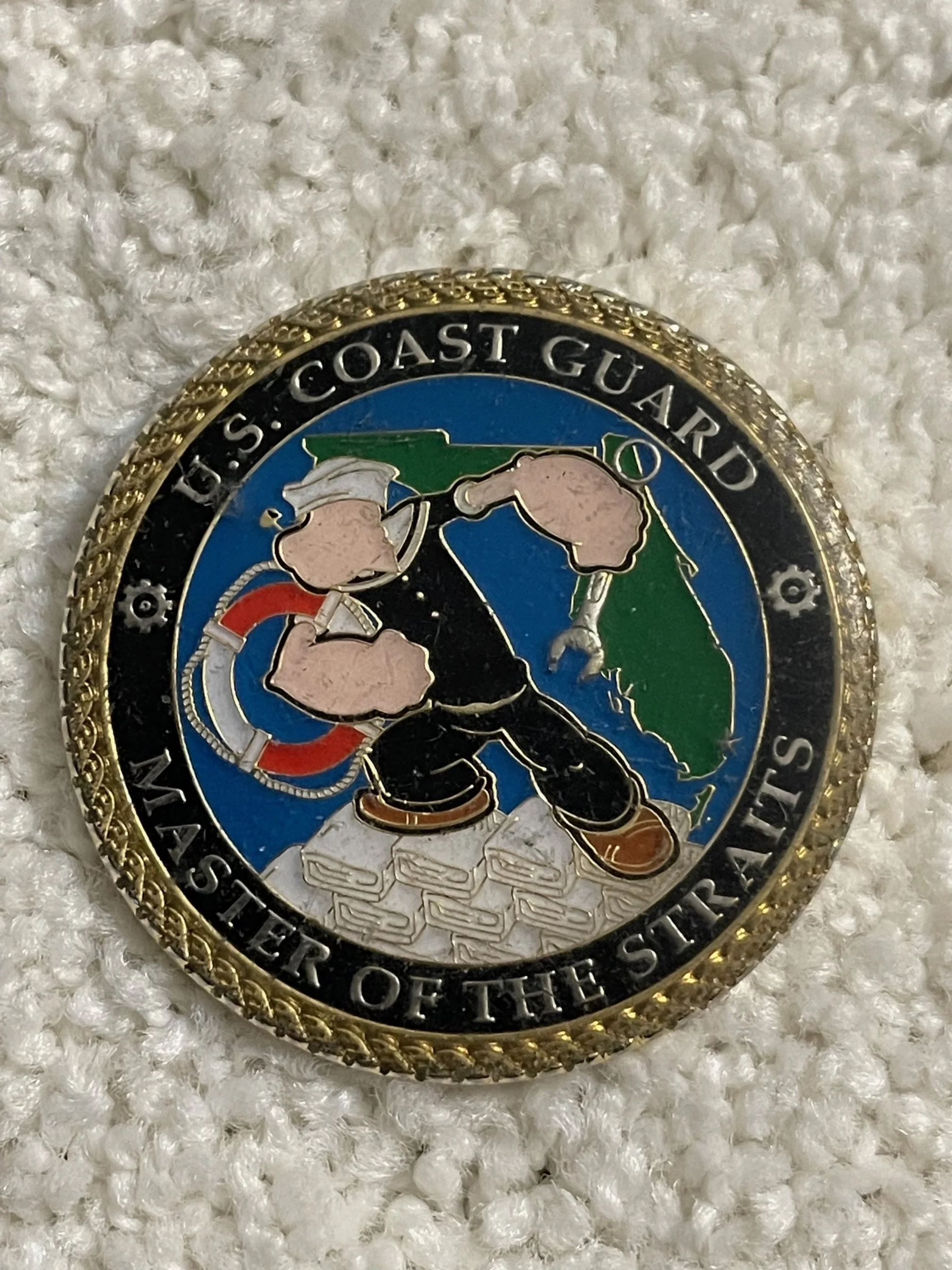 154' Sentinel-class Cutters — U.S. Coast Guard Challenge Coins
