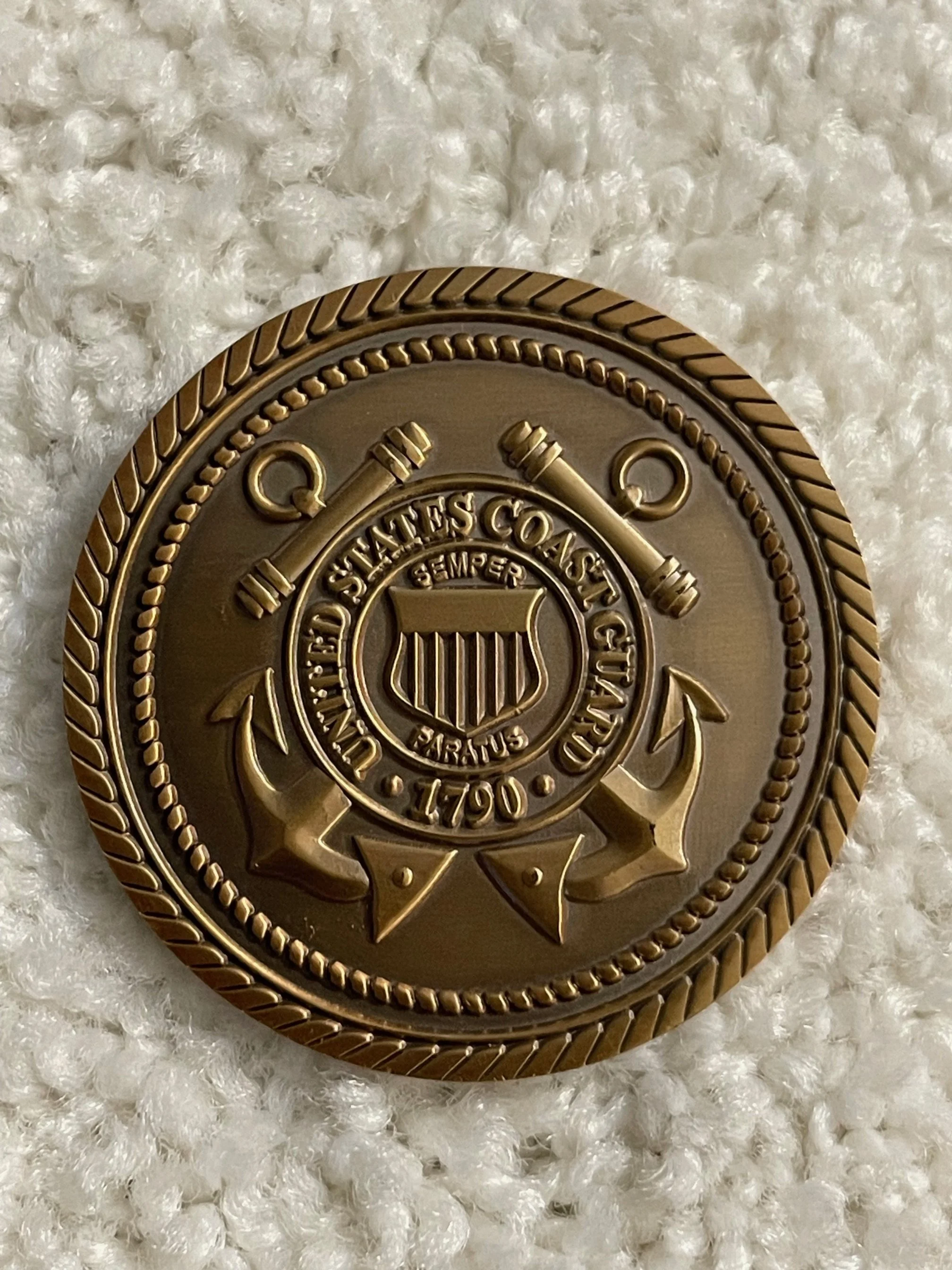 154' Sentinel-class Cutters — U.S. Coast Guard Challenge Coins