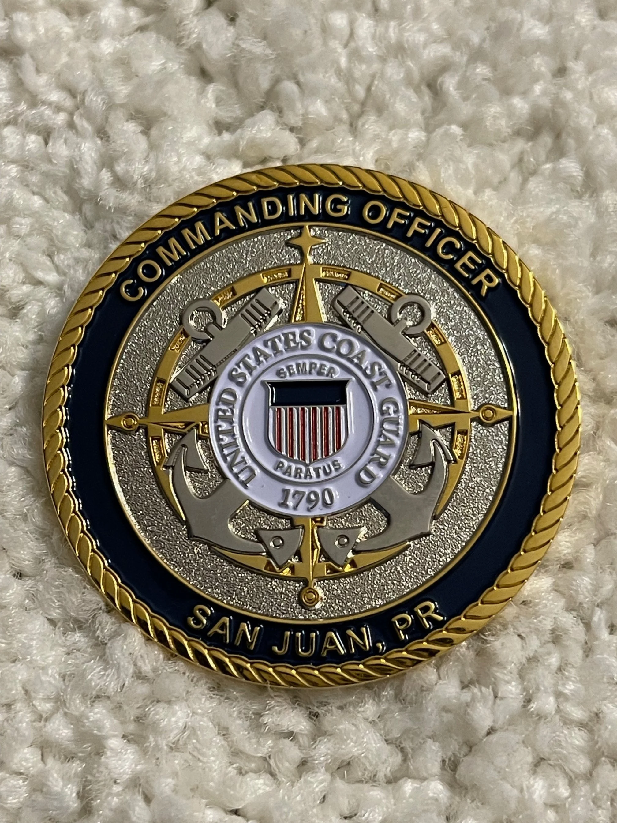 154' Sentinel-class Cutters — U.S. Coast Guard Challenge Coins