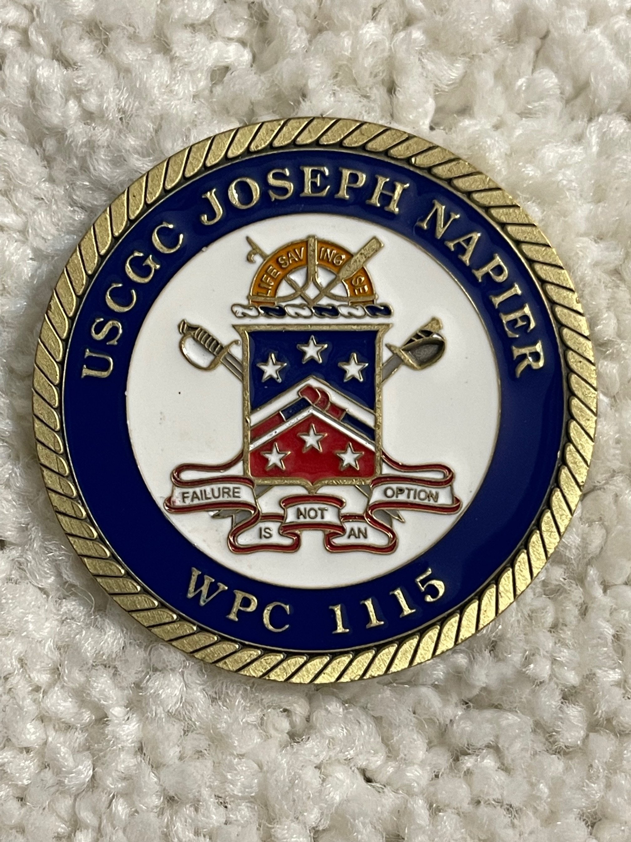 154' Sentinel-class Cutters — U.S. Coast Guard Challenge Coins