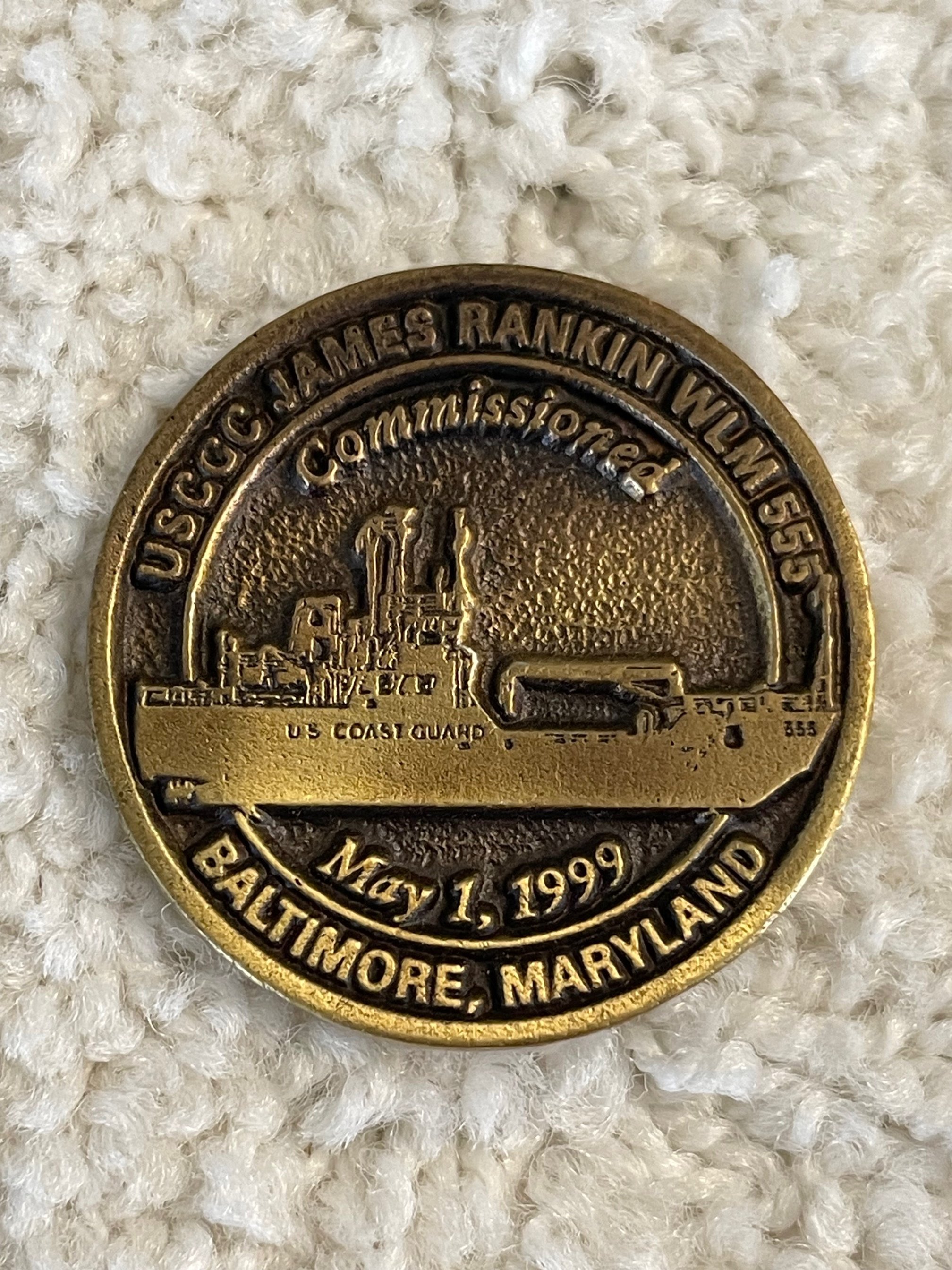 175' Keeper-class Buoy Tenders — U.S. Coast Guard Challenge Coins