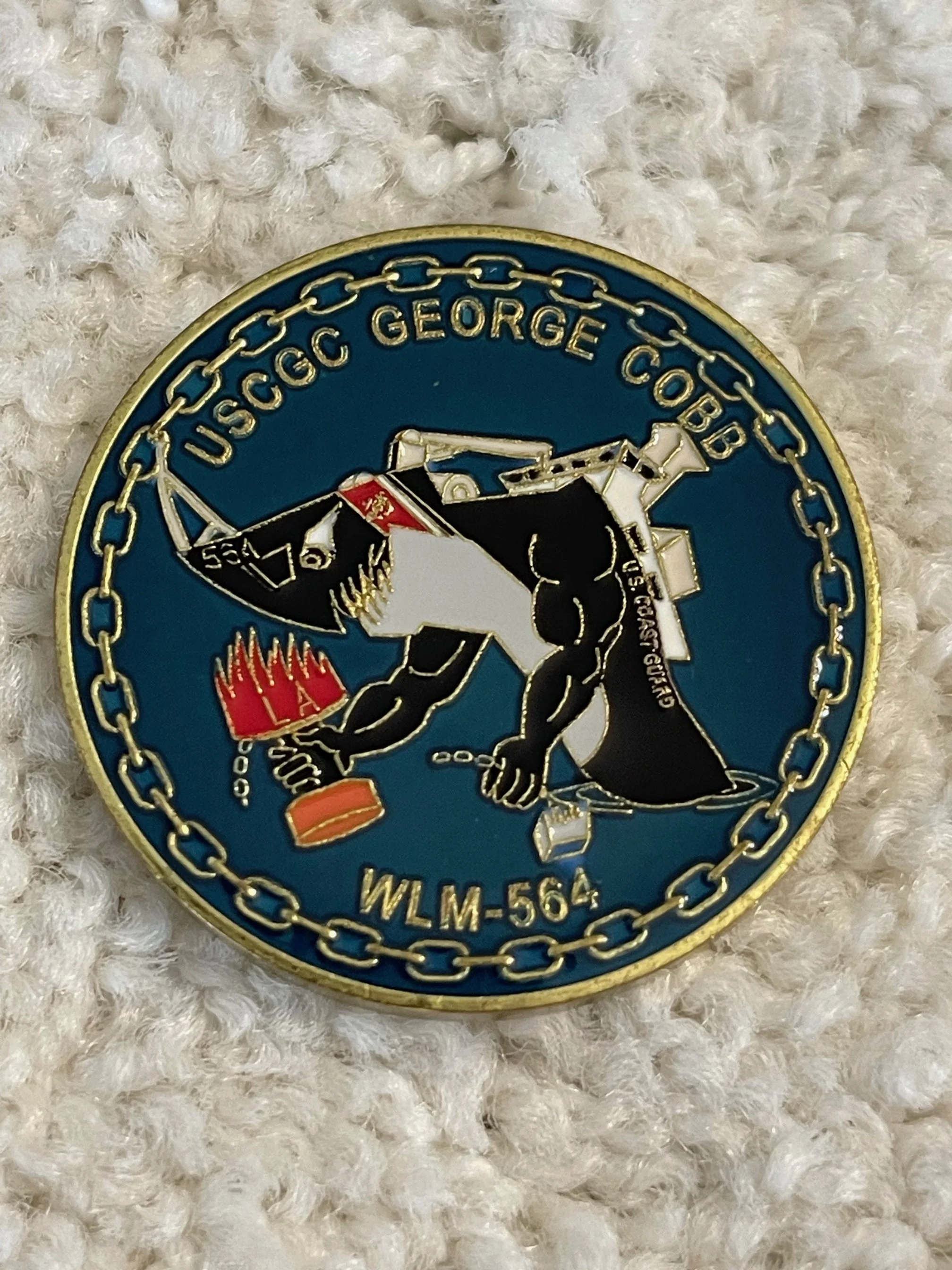 175' Keeper-class Buoy Tenders — U.S. Coast Guard Challenge Coins