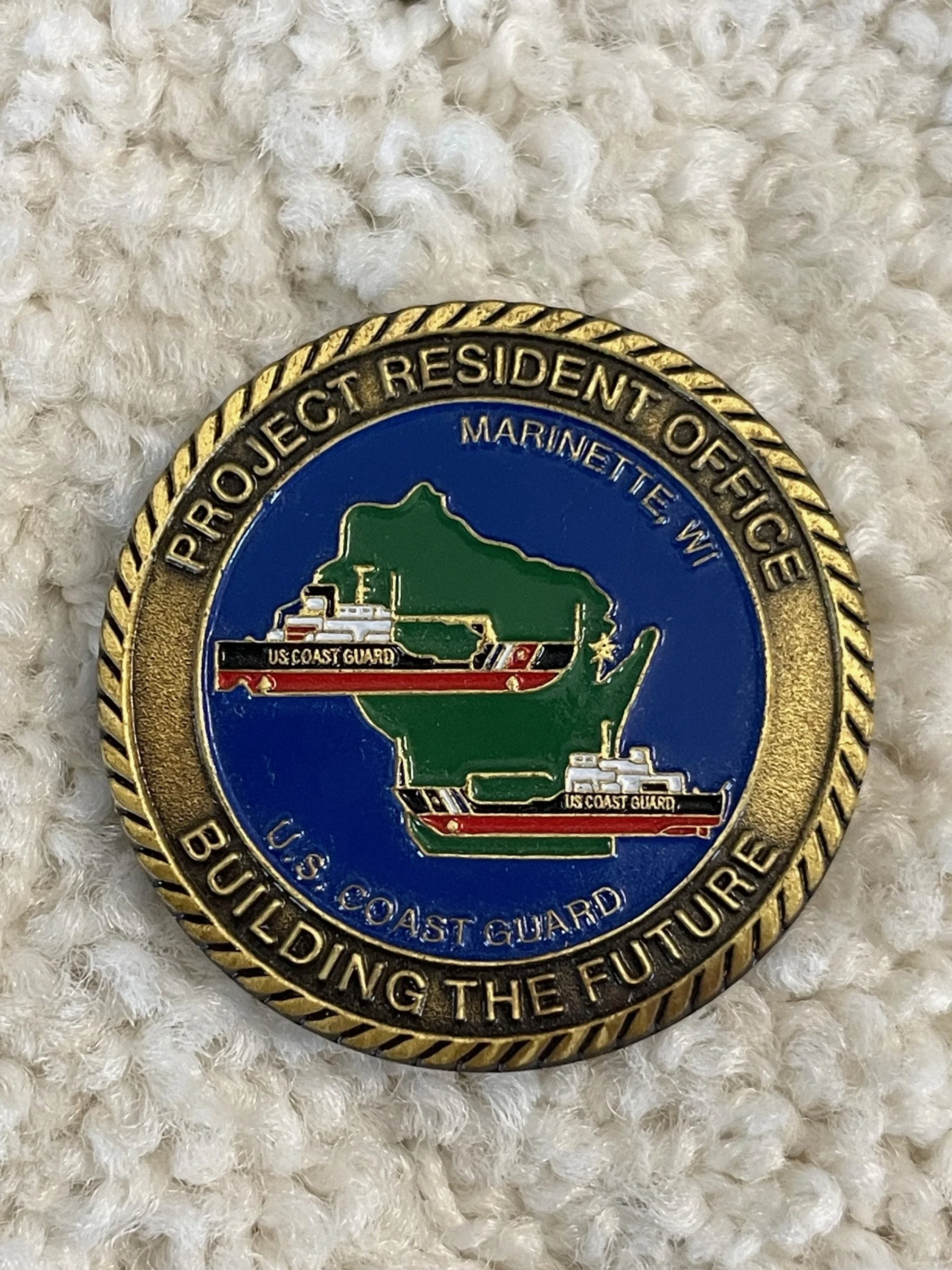 175' Keeper-class Buoy Tenders — U.S. Coast Guard Challenge Coins