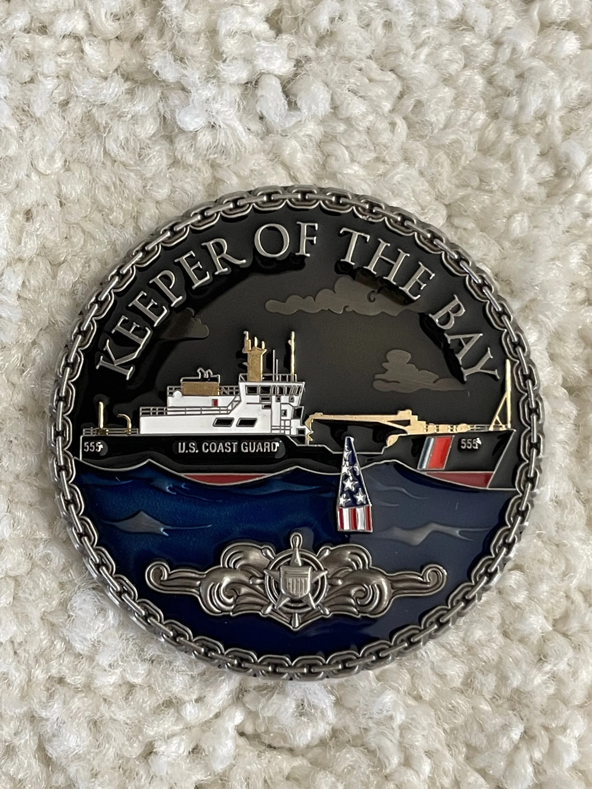 175' Keeper-class Buoy Tenders — U.S. Coast Guard Challenge Coins