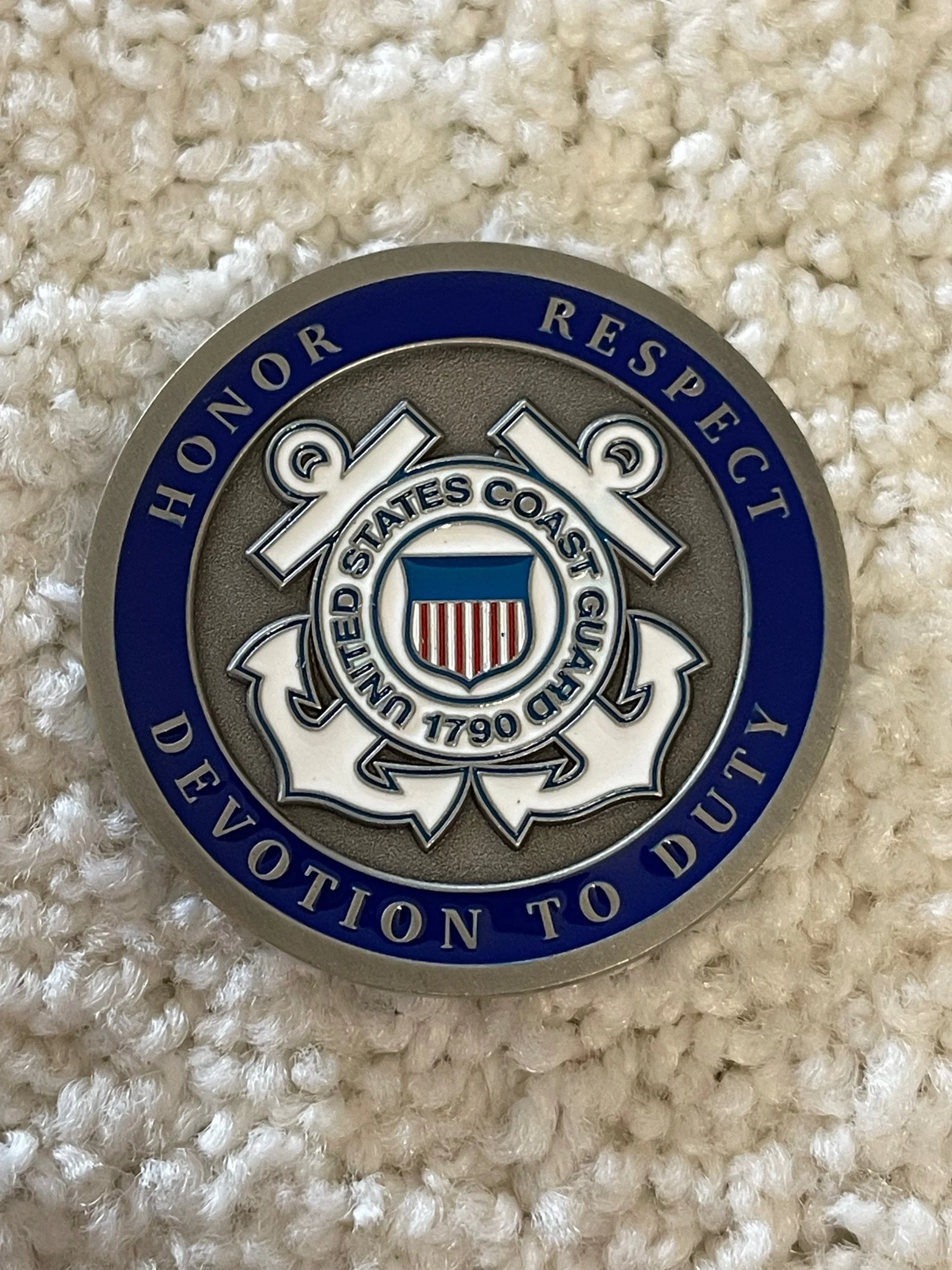 Aids To Navigation Teams — U.S. Coast Guard Challenge Coins