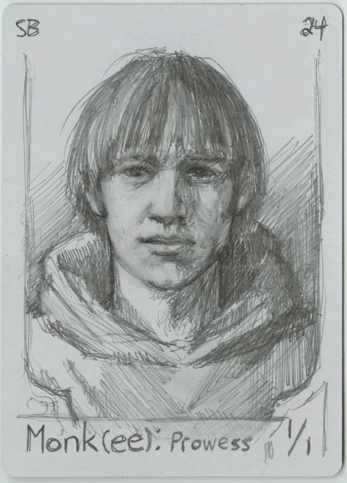 Set of Four Portraits of the Monkees On Foil Monk Token Artist Proof ...