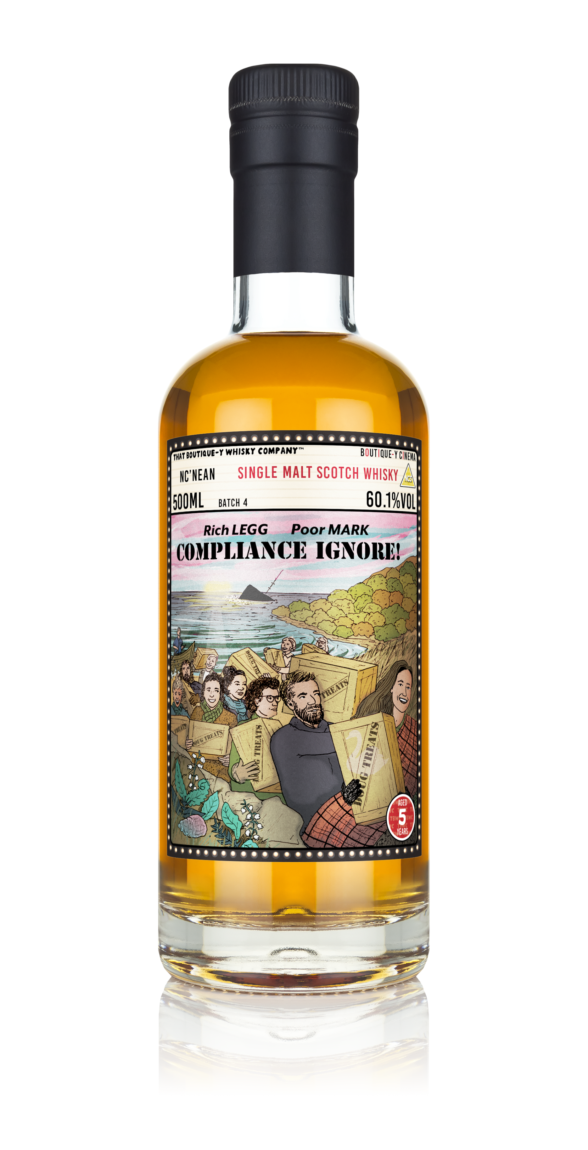 Nc’Nean B4, 5 Year Old — That Boutique-y Whisky Company