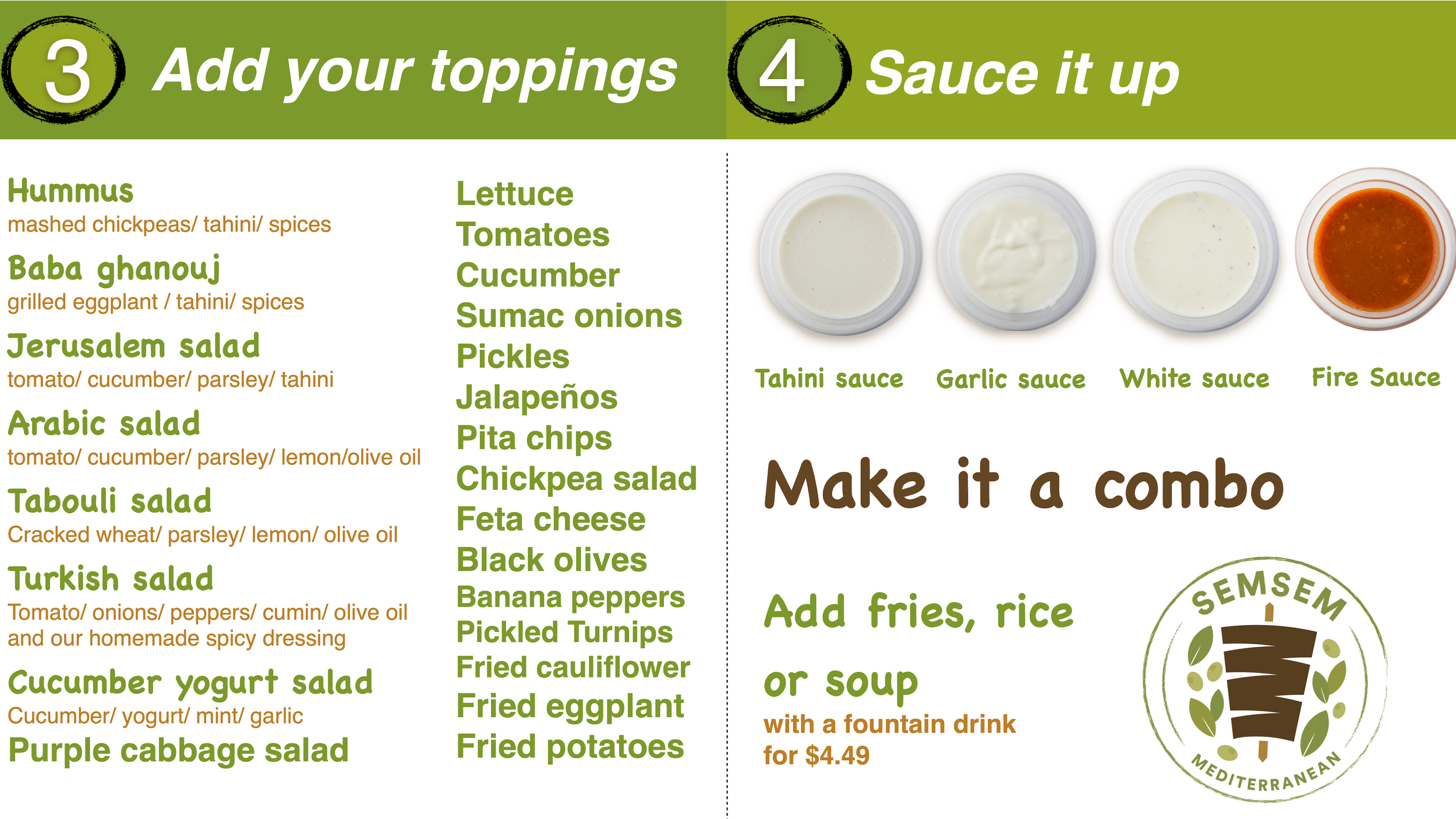 Menu — SemSem Mediterranean