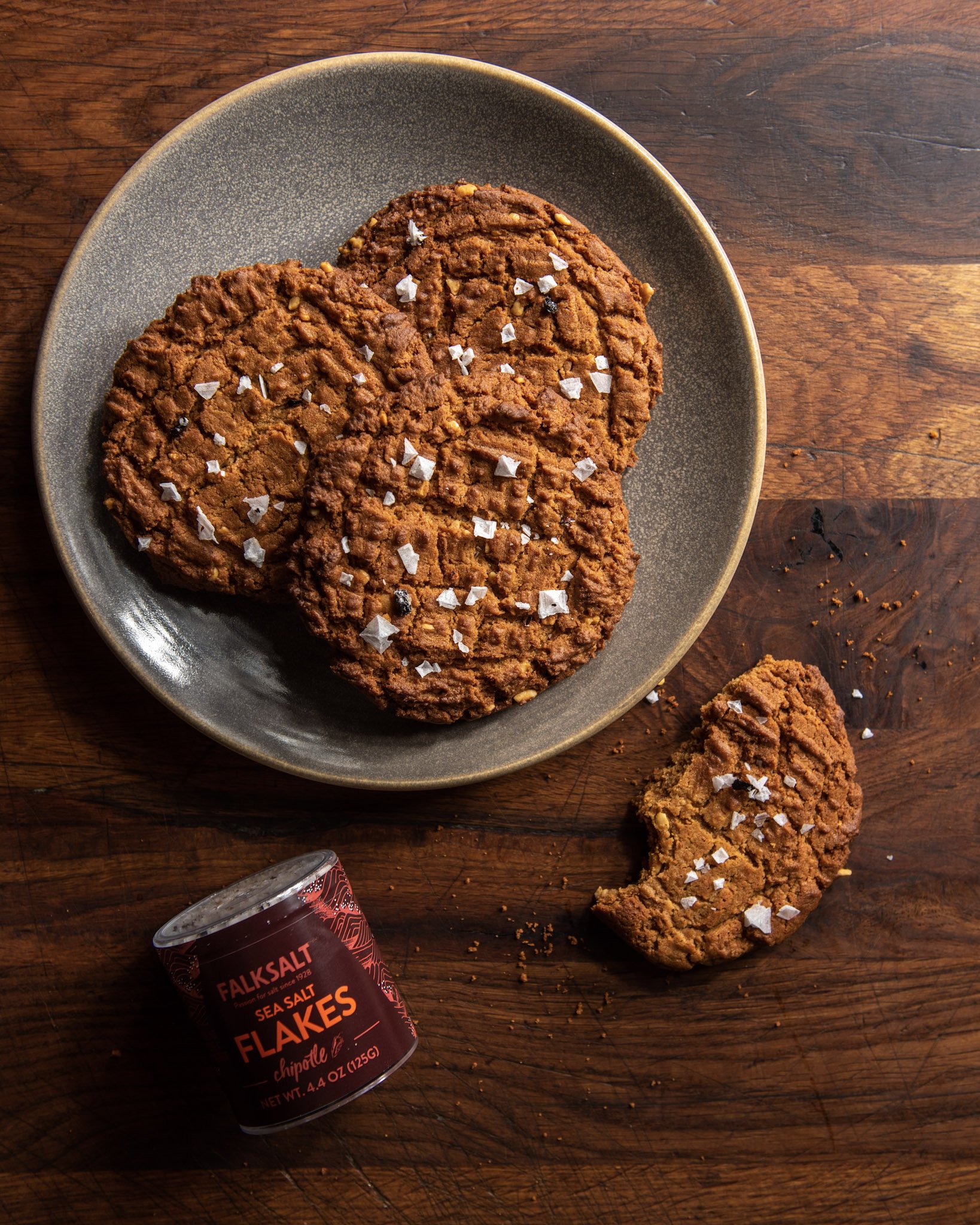 Chipotle Peanut Butter Cookies — Falksalt USA
