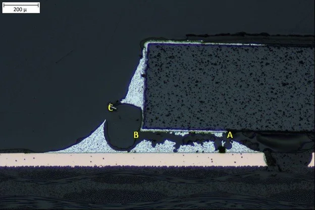 Solder Crack Measurement — Elmet