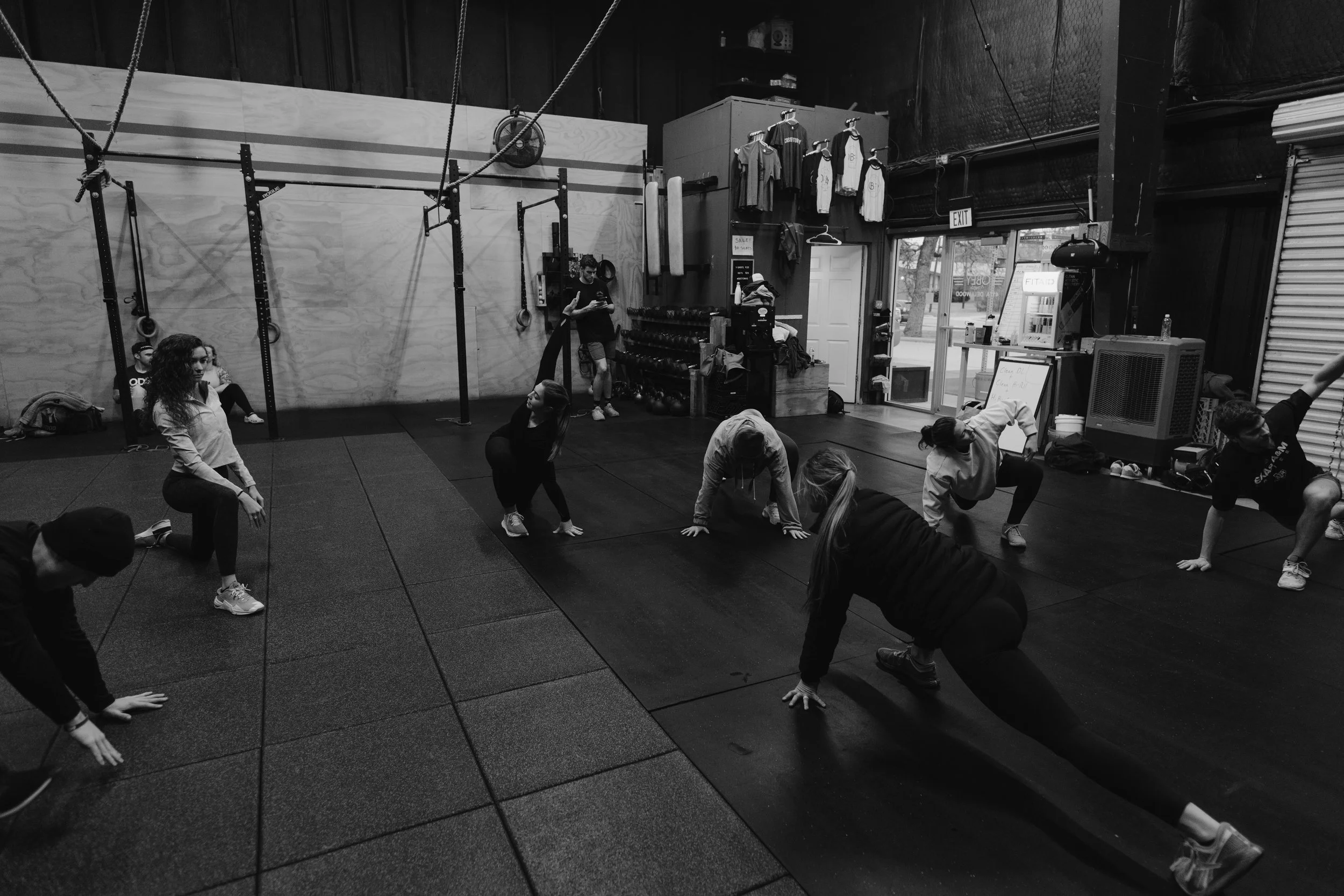 Crossfit Pictures Black And White