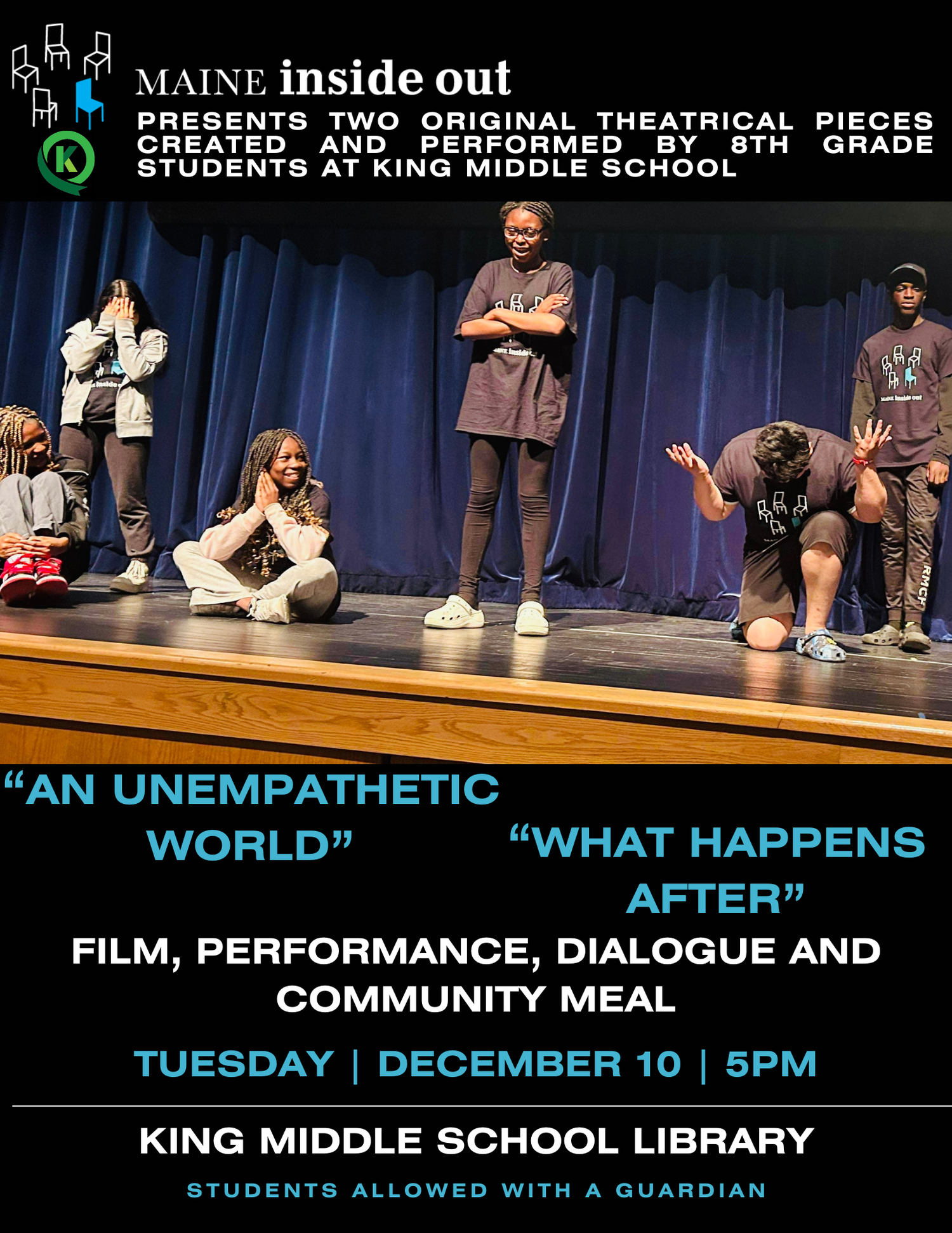 Portland Youth Performance and Lewiston Open Mic — Maine Inside Out