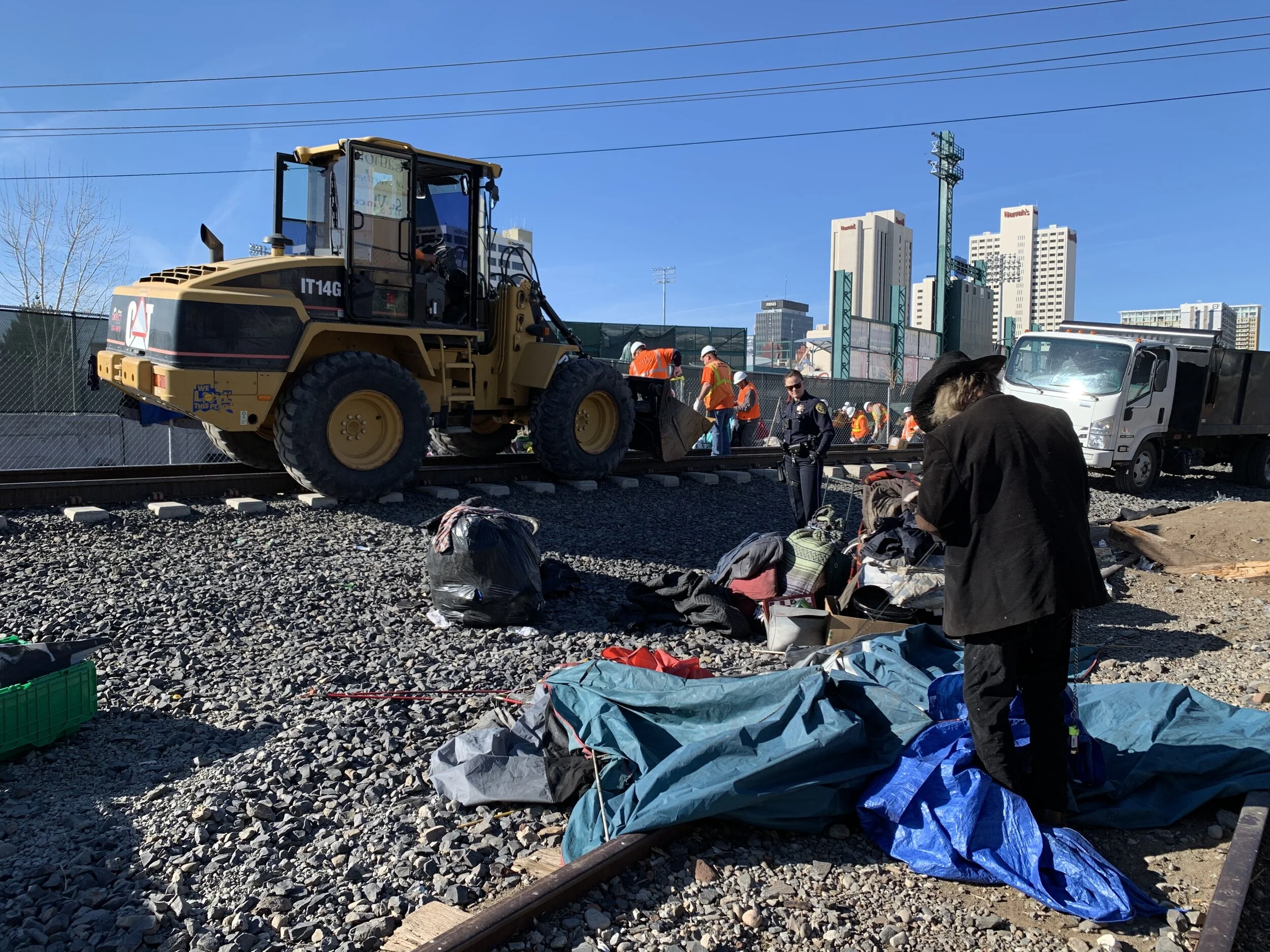 Jon Humbert, on why the City of Reno Decided to Move People from Train ...