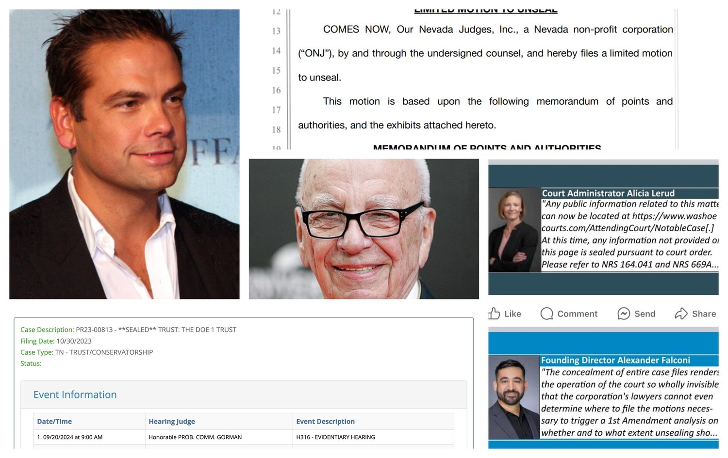 Our Nevada Judges Fights Against Total Secrecy of Reno-based Murdoch ...