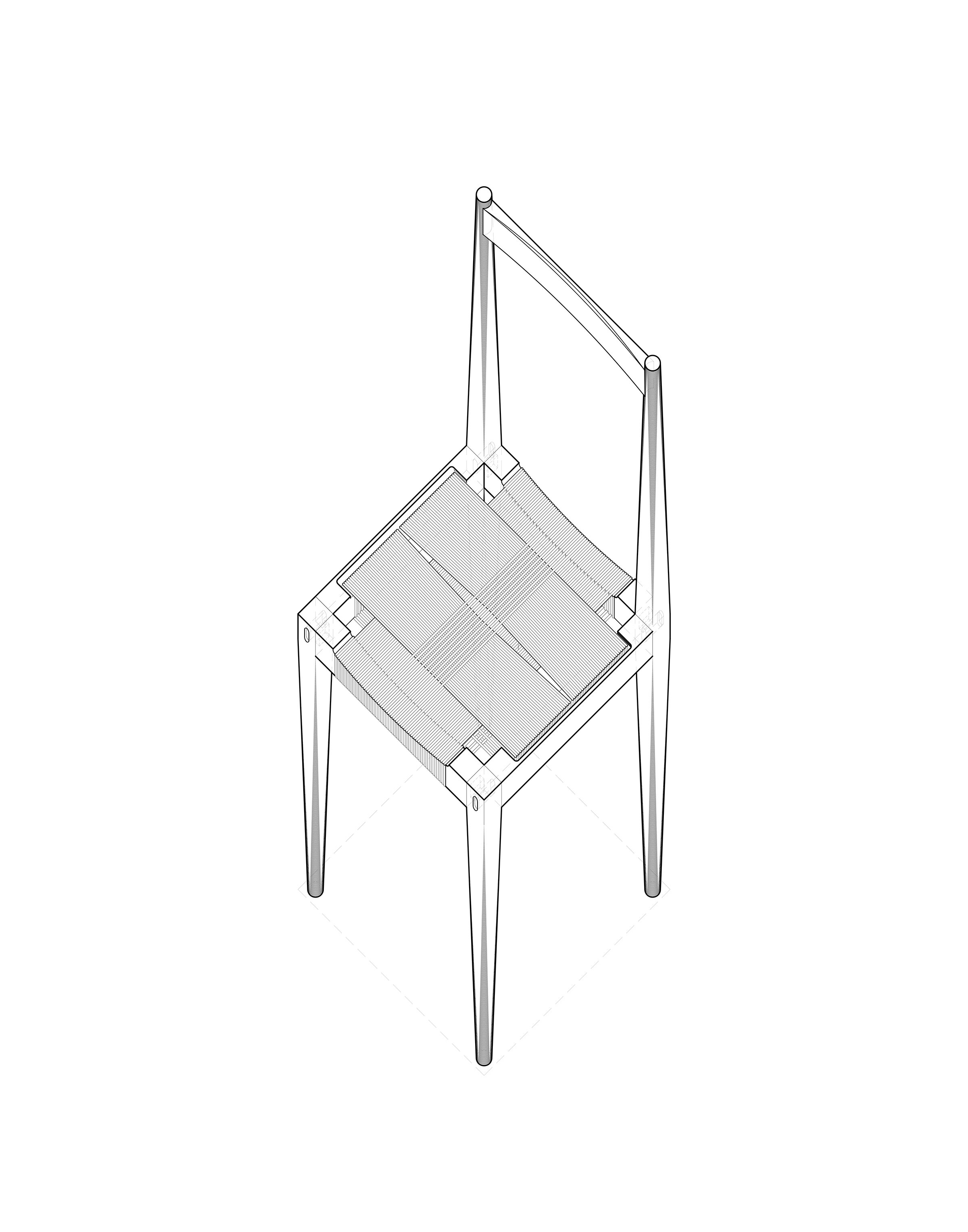 Mark Baechler — MB01 - Drawing Chair and MB02 Drawing Table