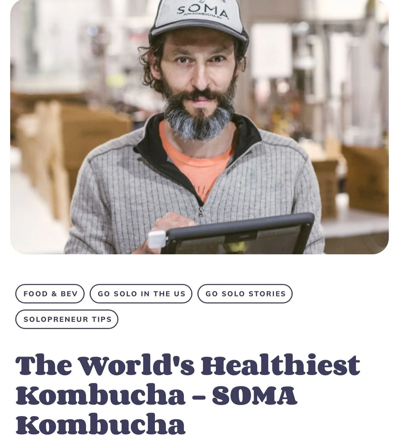 SOMA Kombucha and Jun