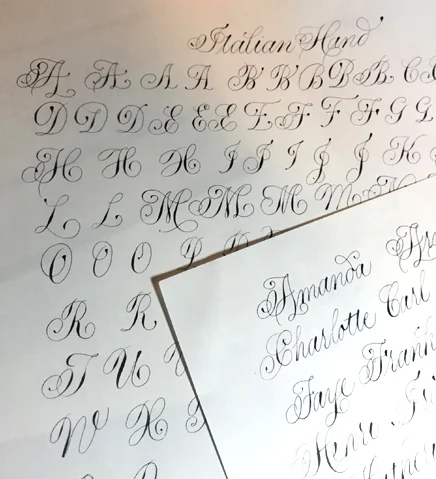 Workshops — Nashville Calligraphers Guild