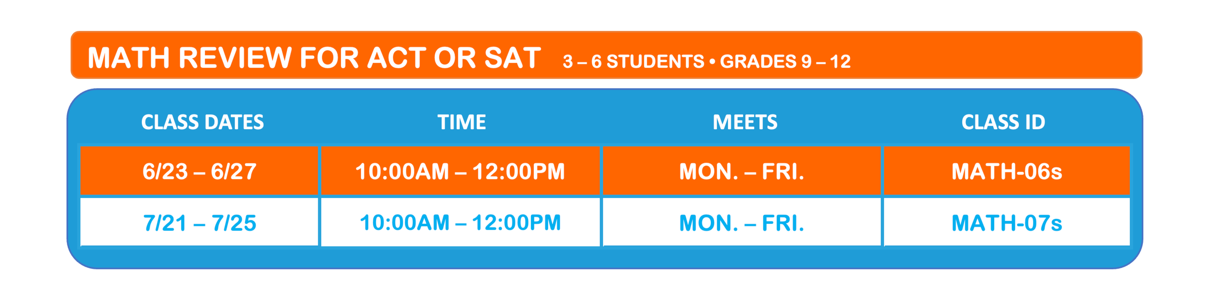 Summer Programs