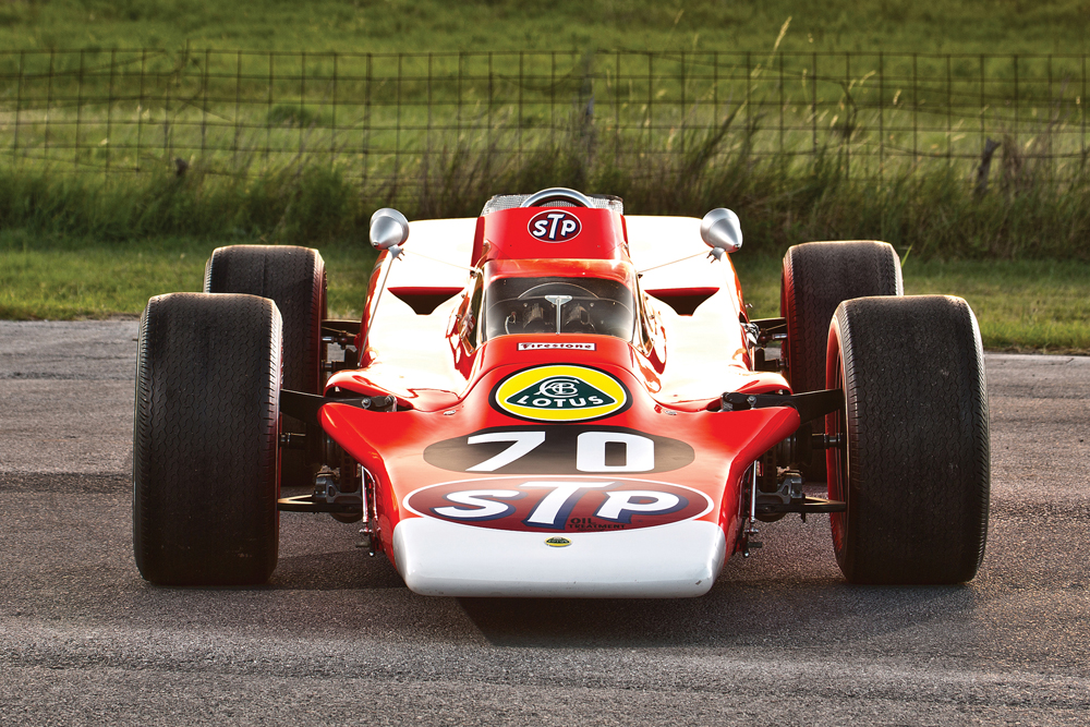 1968 Lotus 56 Indianapolis — Ecurie