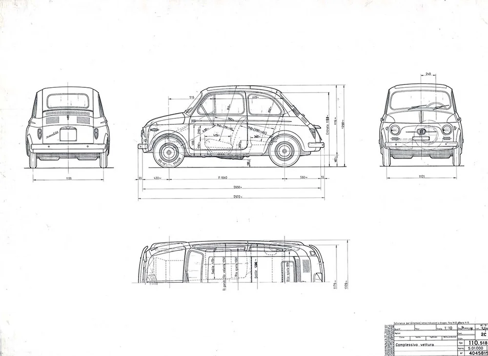 60 years of the Fiat 500 — Ecurie