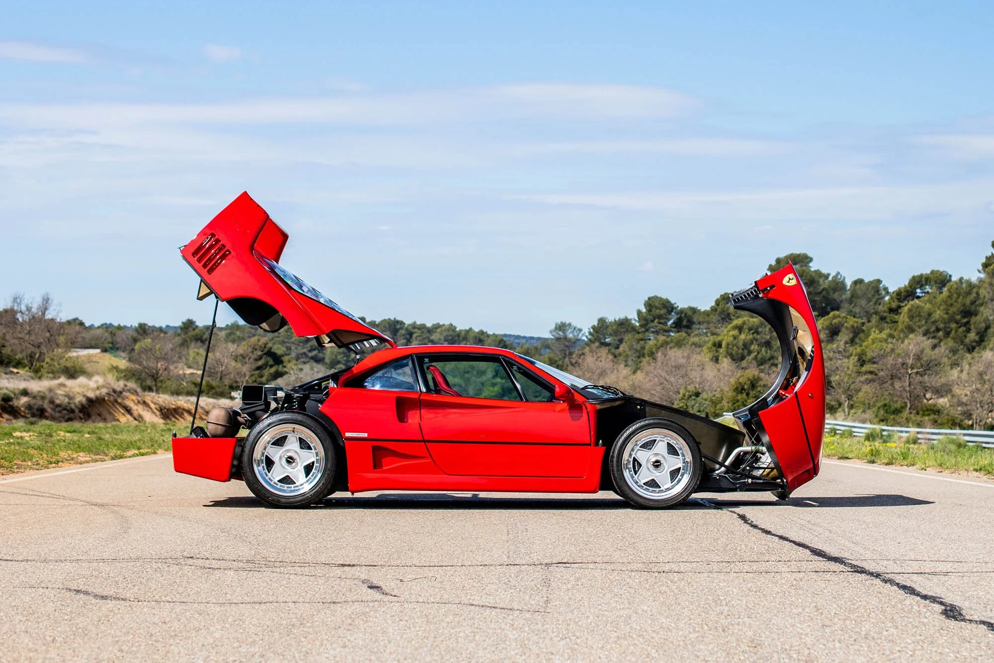 Alain Prost's F40 — Ecurie