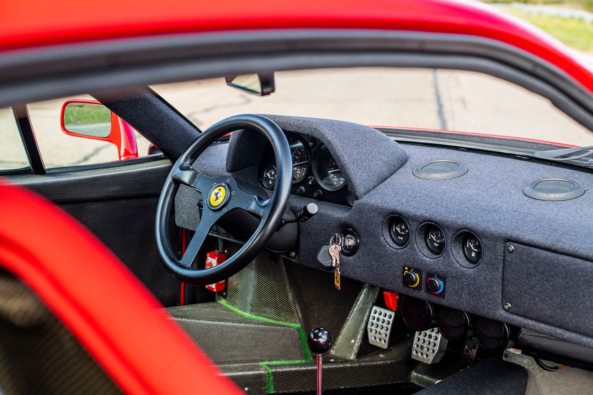 Alain Prost's F40 — Ecurie