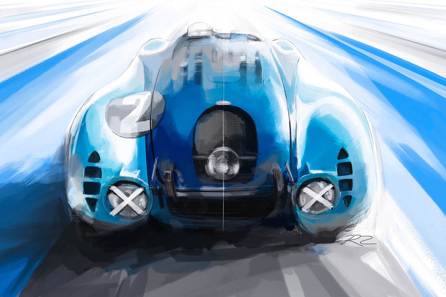 Bugatti's 'Life in Blue' — Ecurie