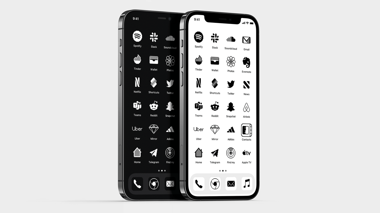 iOS iPhone retro icon set - iOS (Old School) — Ben Vessey