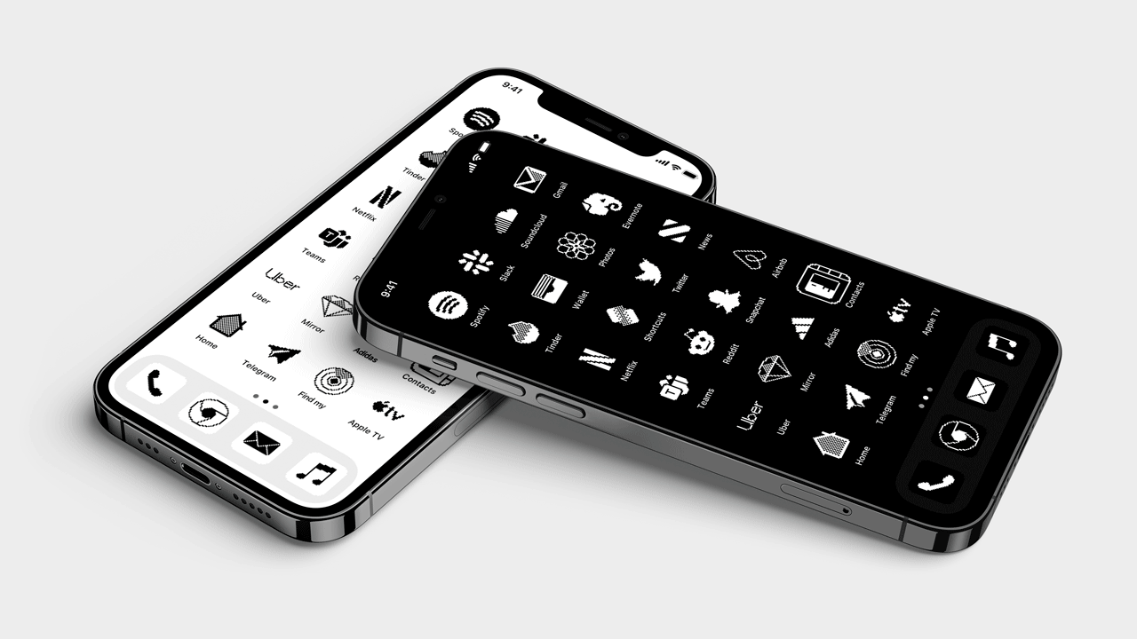 iOS iPhone retro icon set - iOS (Old School) — Ben Vessey