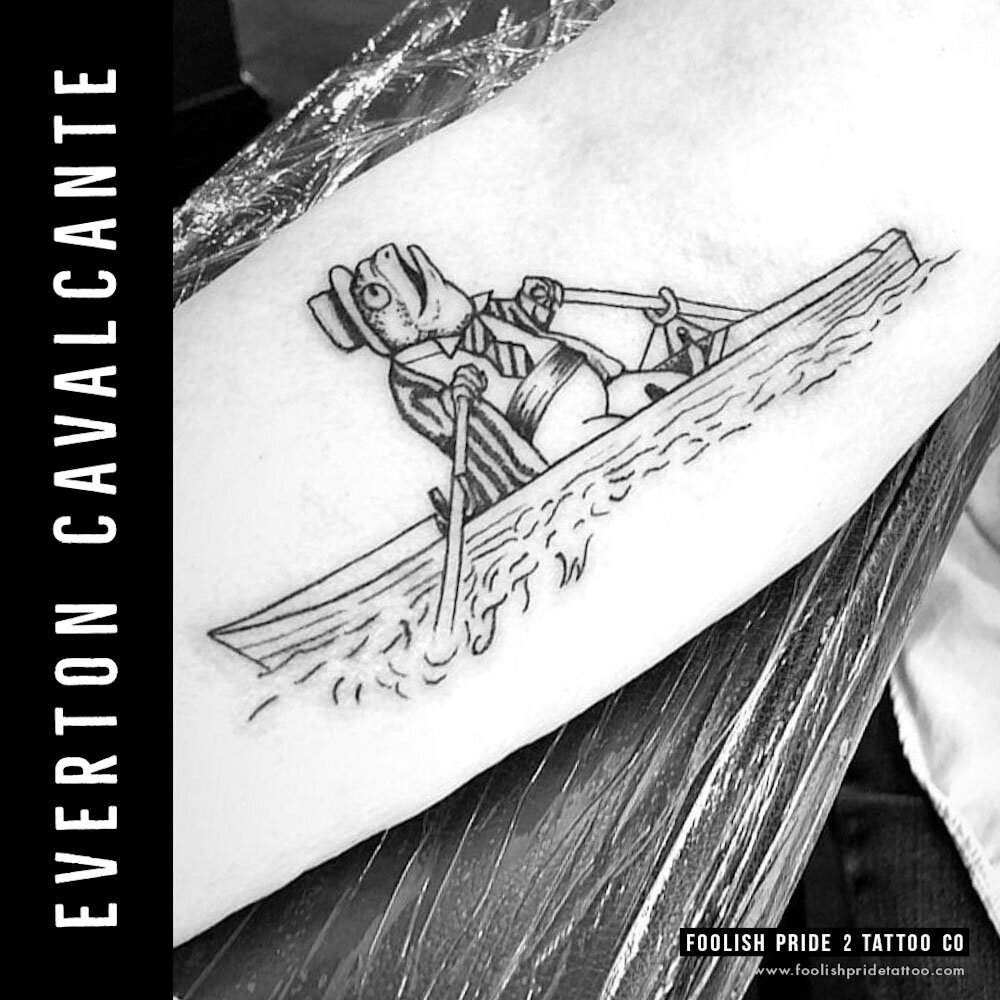 Row Boat Tattoo