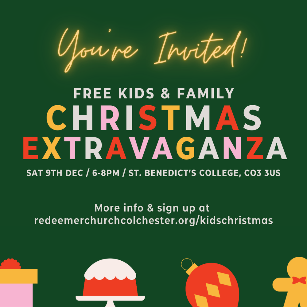 Redeemer Church Colchester Colchester Kids Christmas Party