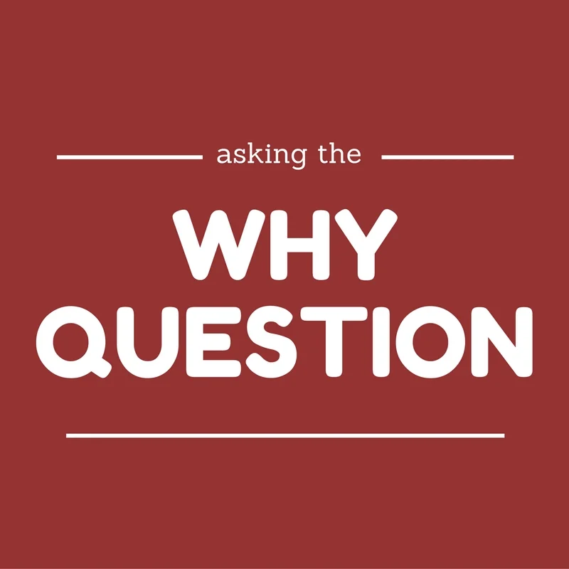 Asking the WHY question... — Redeemer Church Colchester