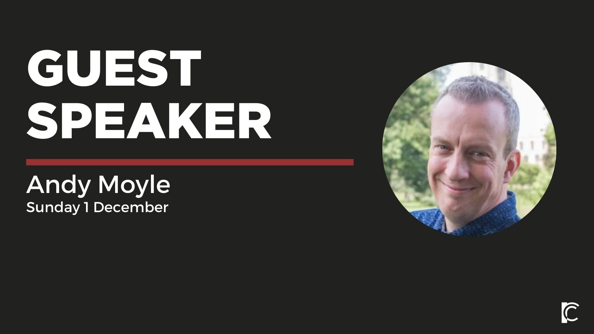 LIFE IN THE SPIRIT - ANDY MOYLE — Redeemer Church Colchester