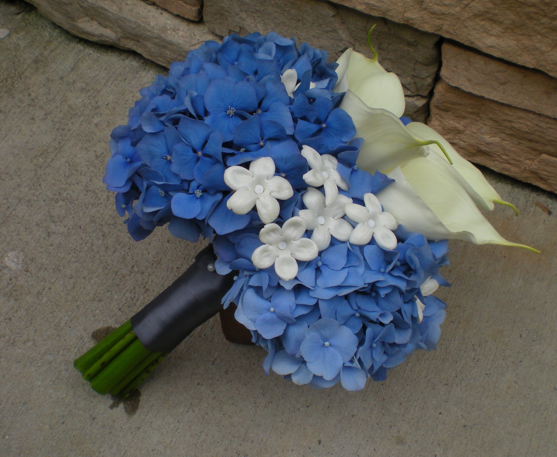 Bouquet De Stephanotis Bleu White Flower Stephanotis Bridal Bouquet