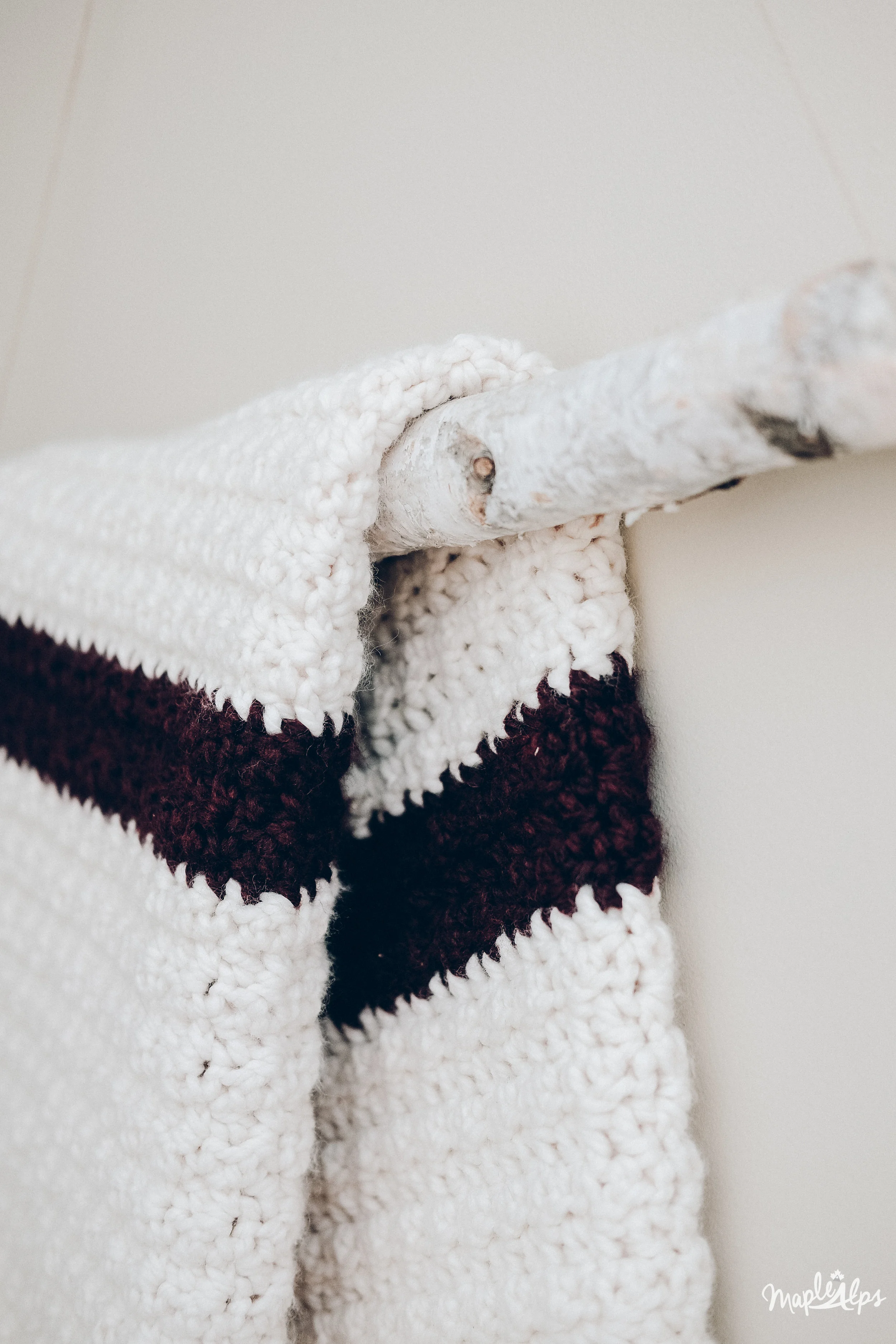 The Softest Lap Blanket — Maple Alps